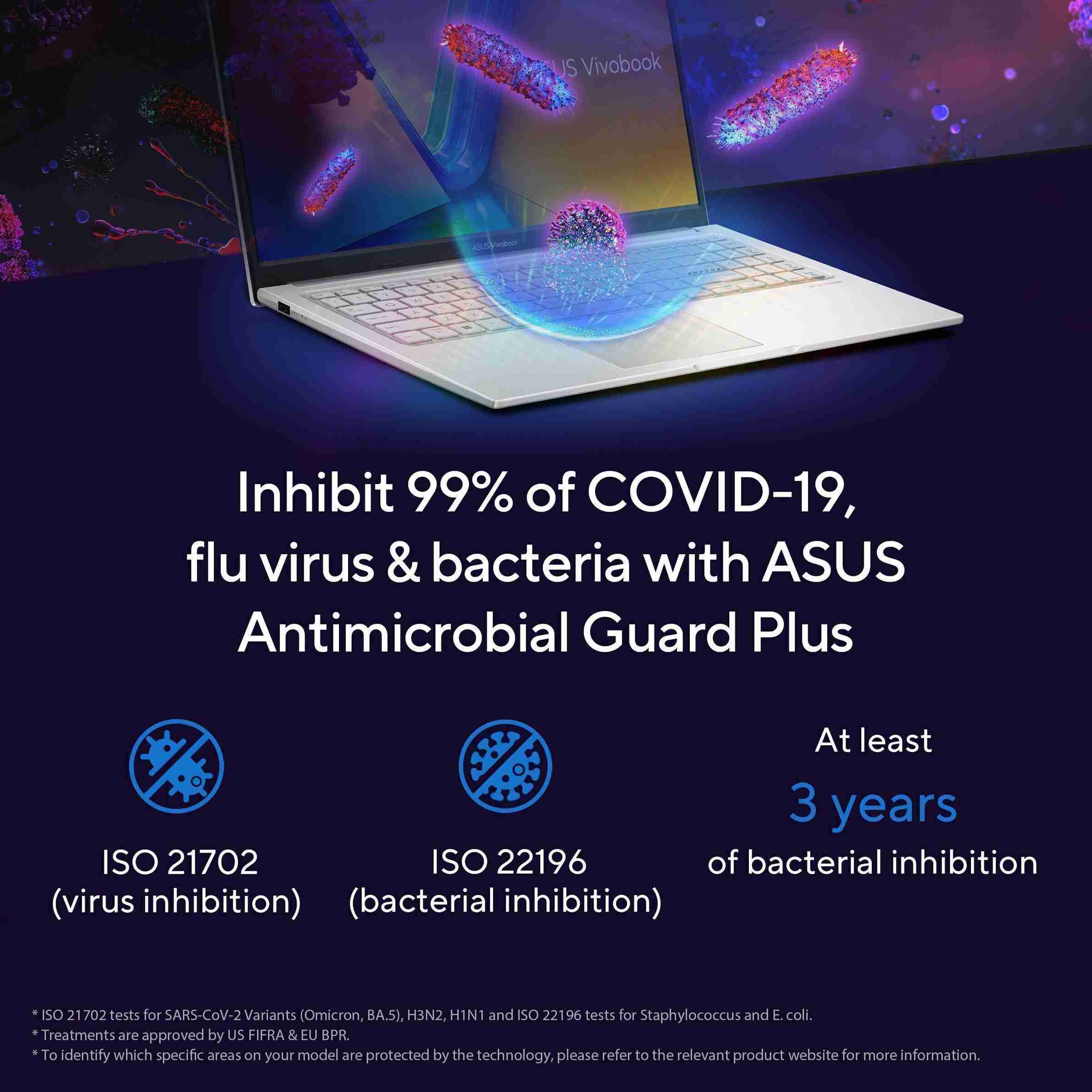 ASUS Vivobook 15, with Backlit Keyboard, Intel Core i3 12th Gen 1215U ...