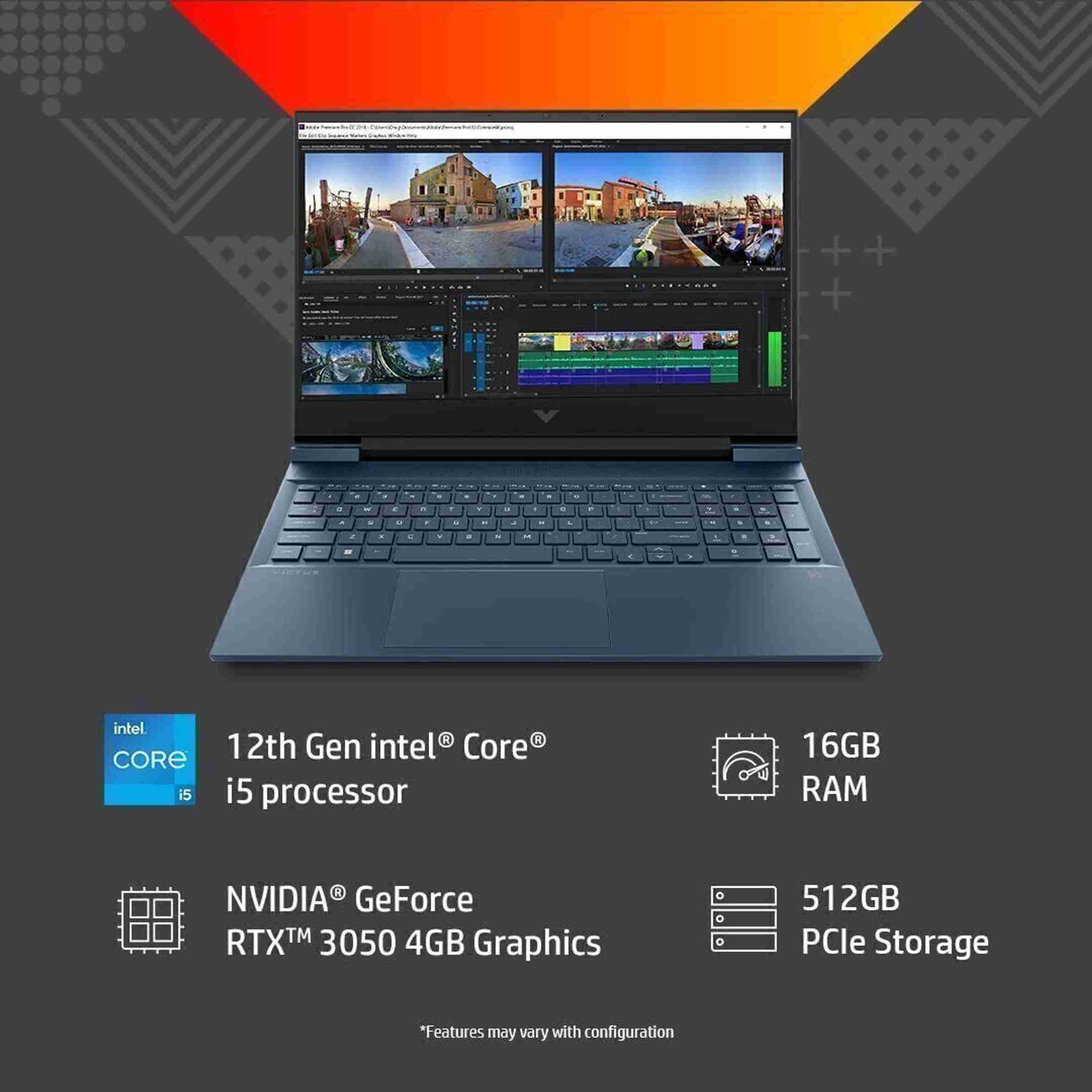 HP VICTUS 15 Intel Core i5 12th Gen 12450H - (16 GB/512 GB SSD/Windows ...