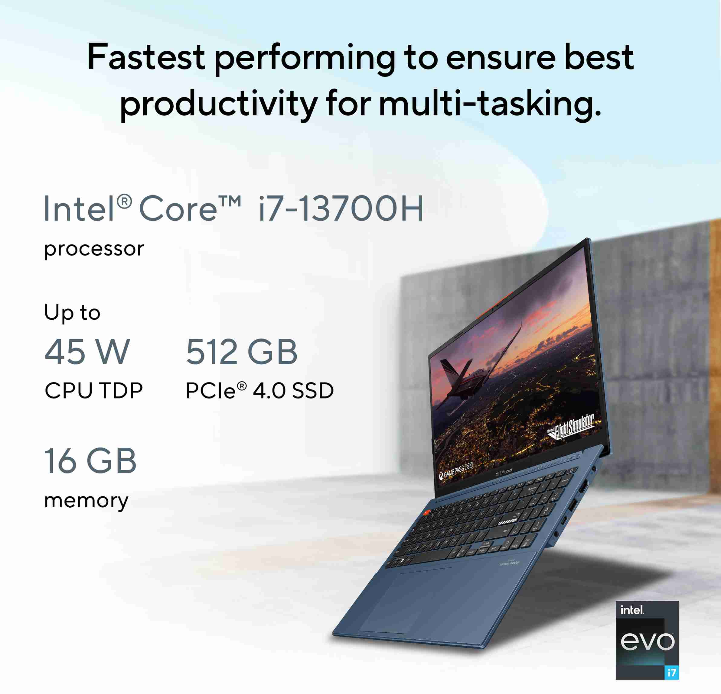 ASUS Vivobook S 15 OLED Intel EVO H-Series Intel Core i7 13th Gen ...