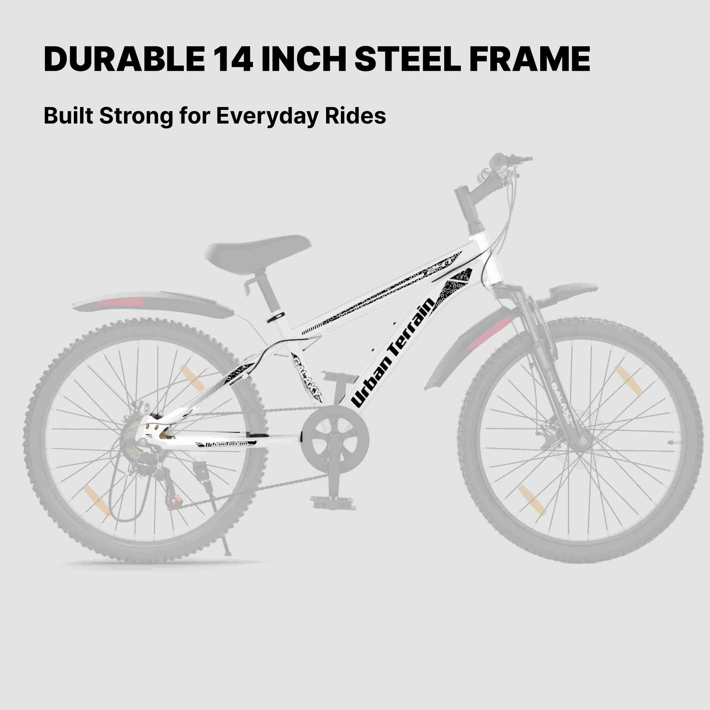 Urban Terrain Galaxy Max 24T Geared Mountain Cycle for Men with Dual ...