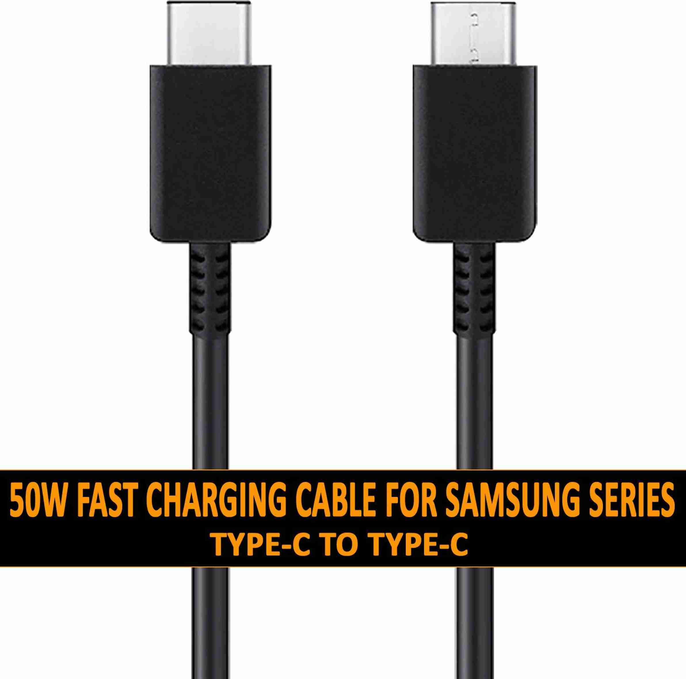 Kizzy USB Type C Cable 5 A 1.02 m 50W/5A TYPE-C TO TYPE-C Fast Charging ...