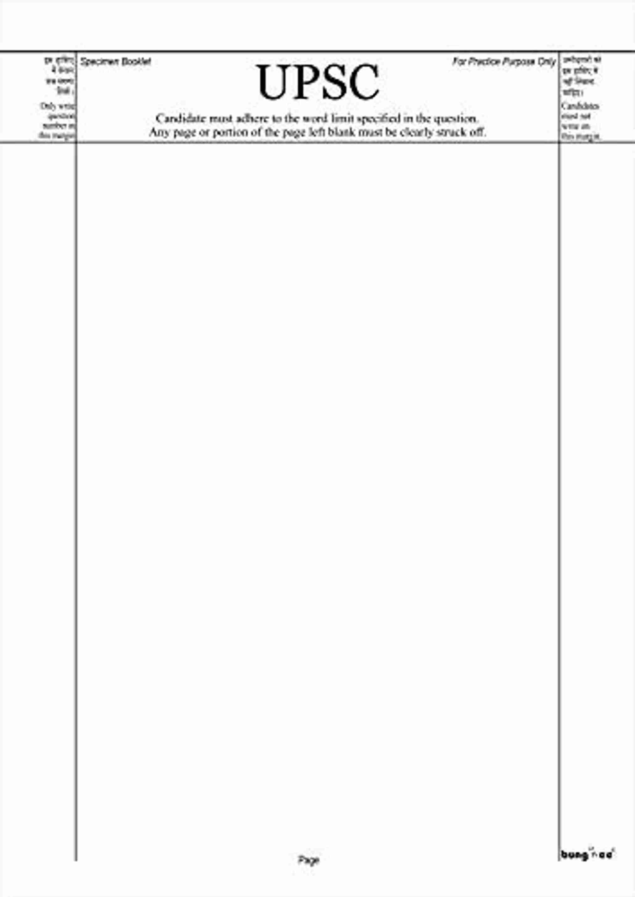 kawality spiral A4 Notebook UPSC Mains Answer Writing multipurpose exam ...