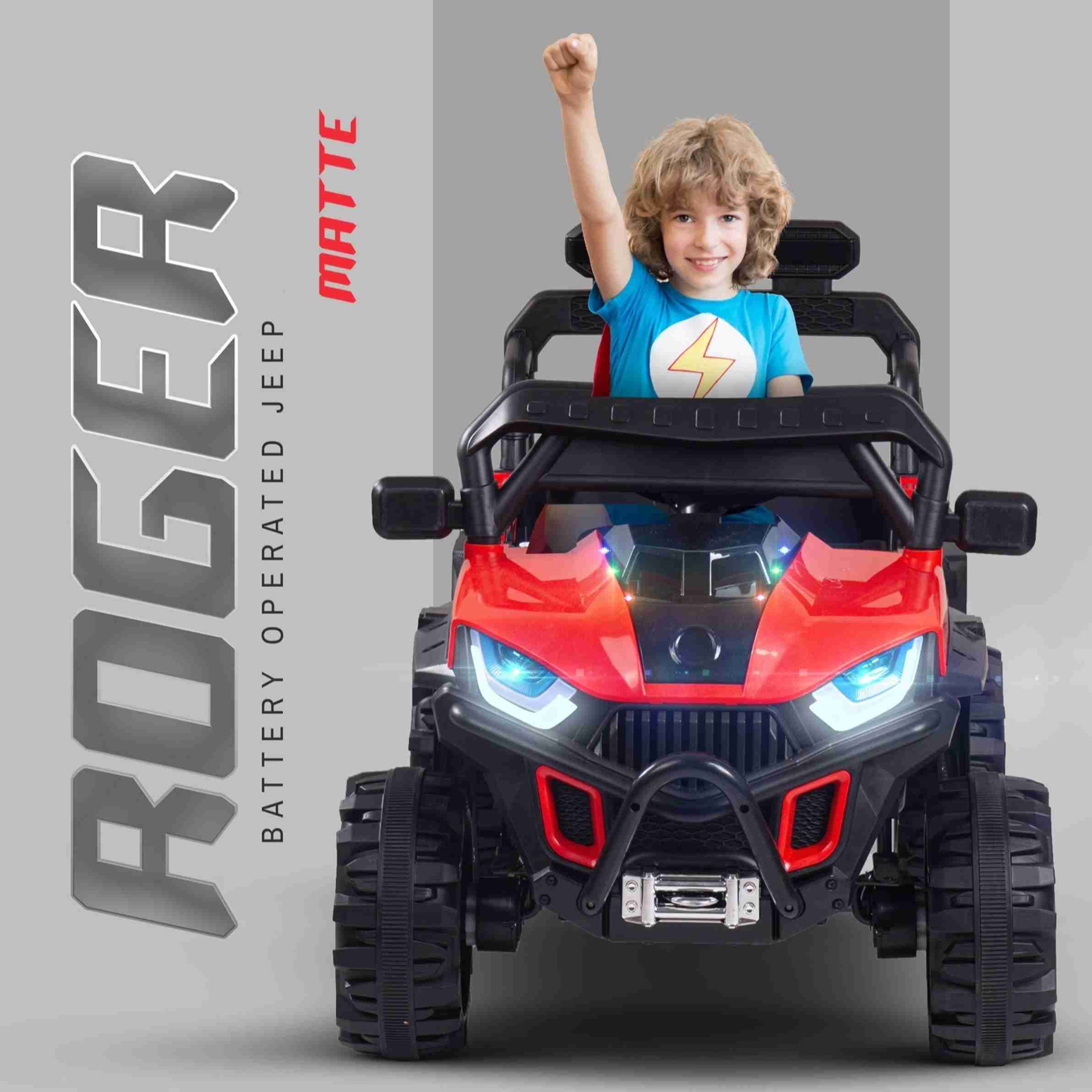 PP INFINITY 4X4 Heavy Duty 12V Electric Ride On Jeep For Kids With ...