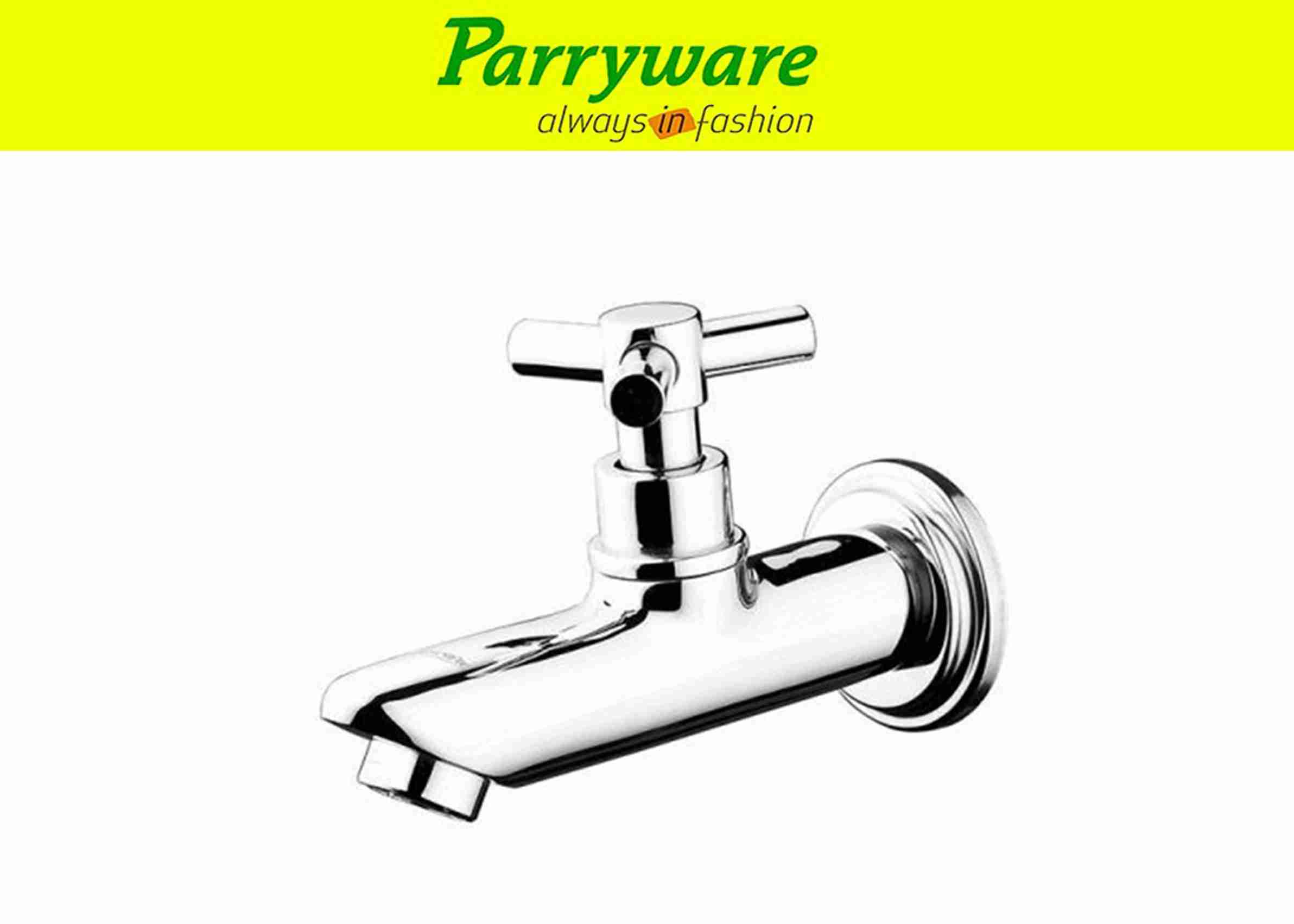 Parryware Trio Bib Cock Tap – Wall Mounted Brass set of 2 pic 140 Wall ...