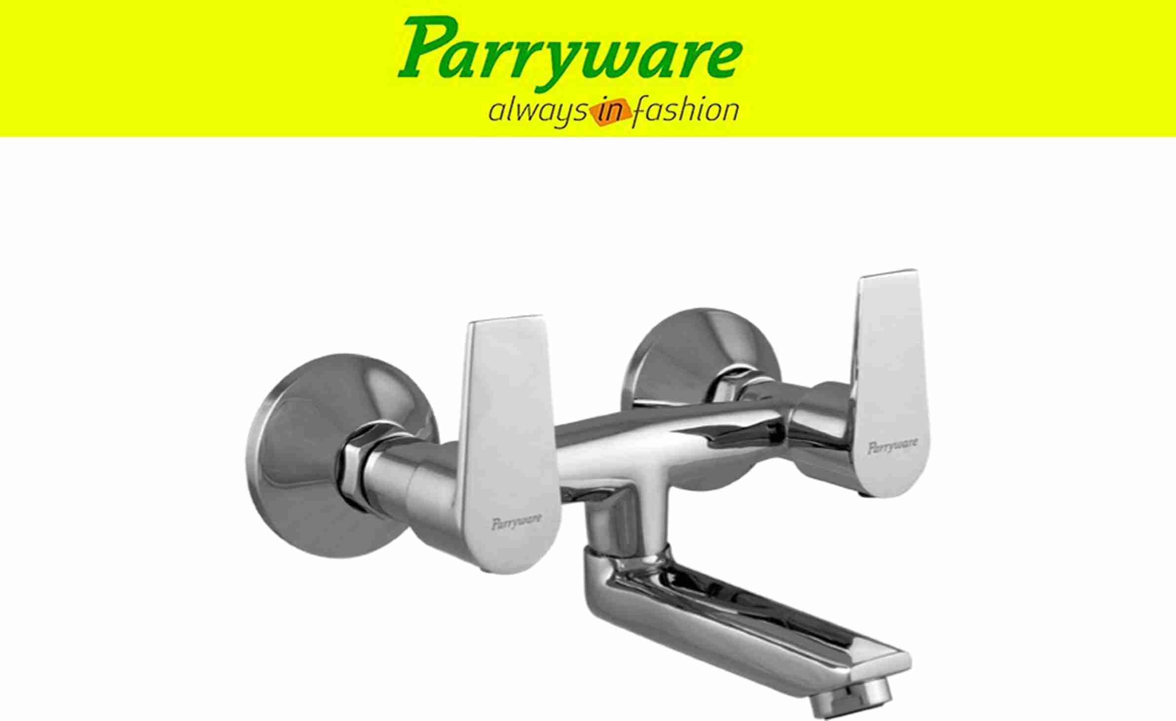 Parryware Praseo Wall Mixer Non telephonic hot and cold water set of 2 ...