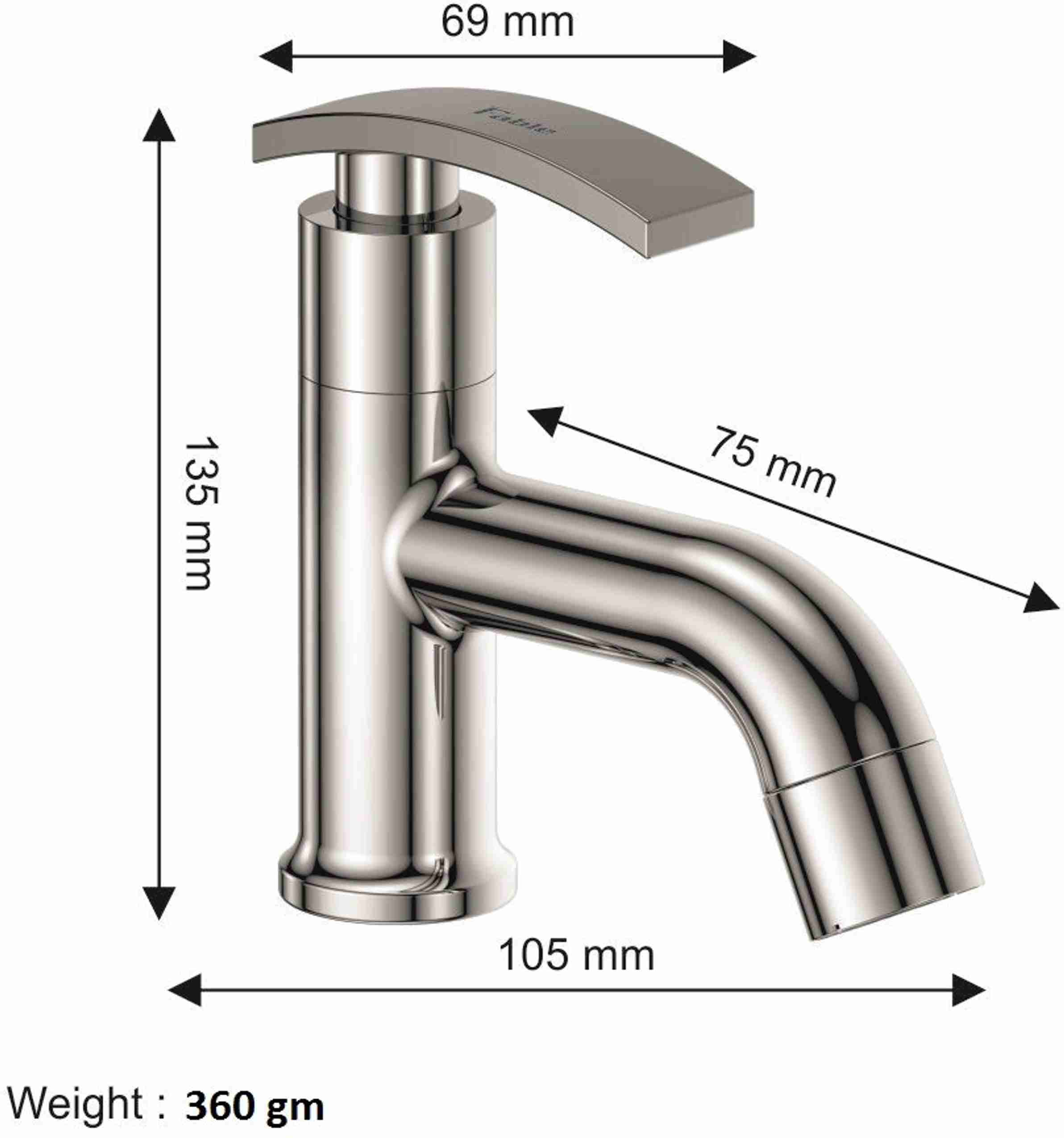 FABLE CLO-0102 Cello Pillar Tap Faucet Price in India - Buy FABLE CLO ...