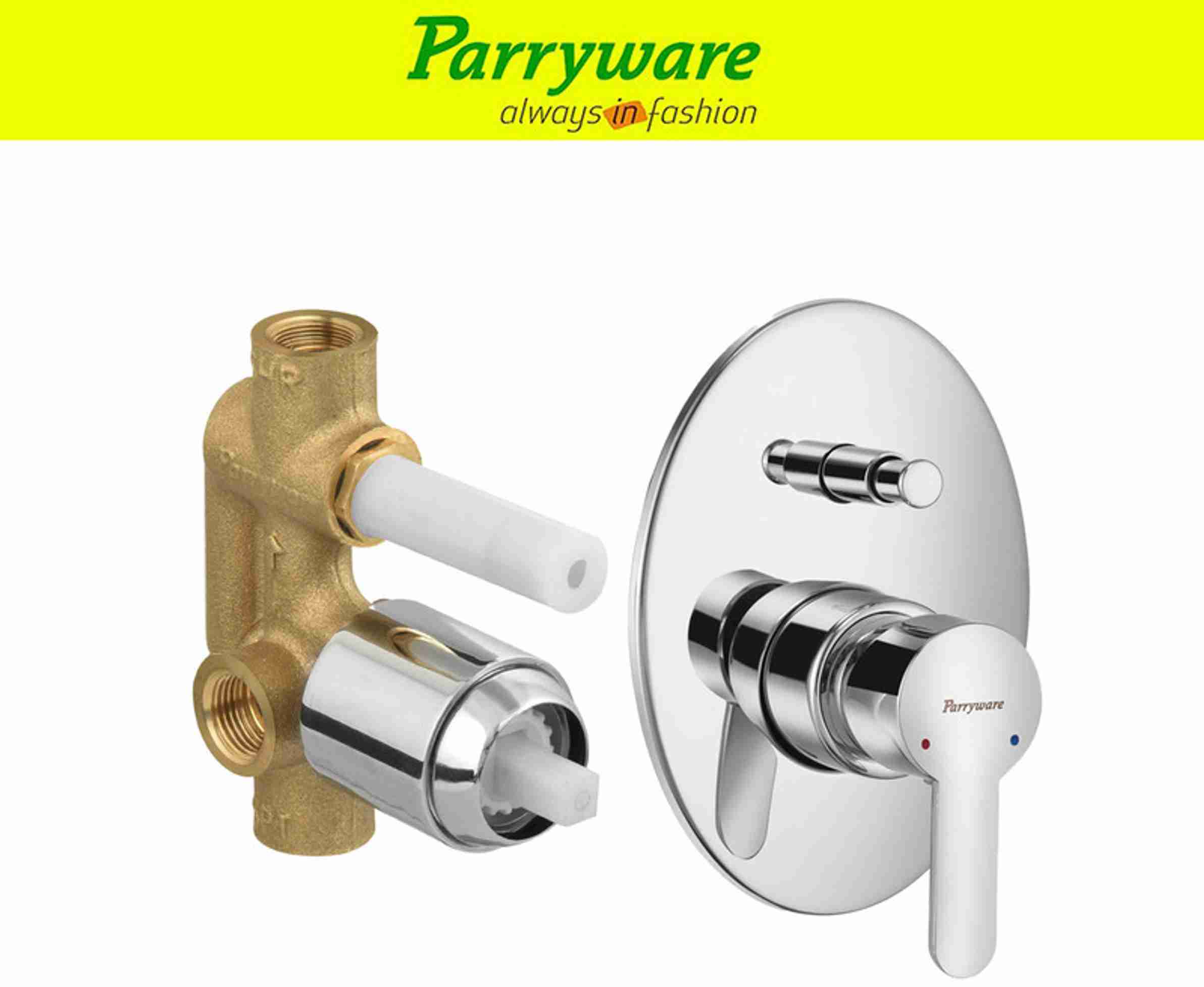 Parryware Half Frame Concealed Cistern, with divater body upper cleart ...