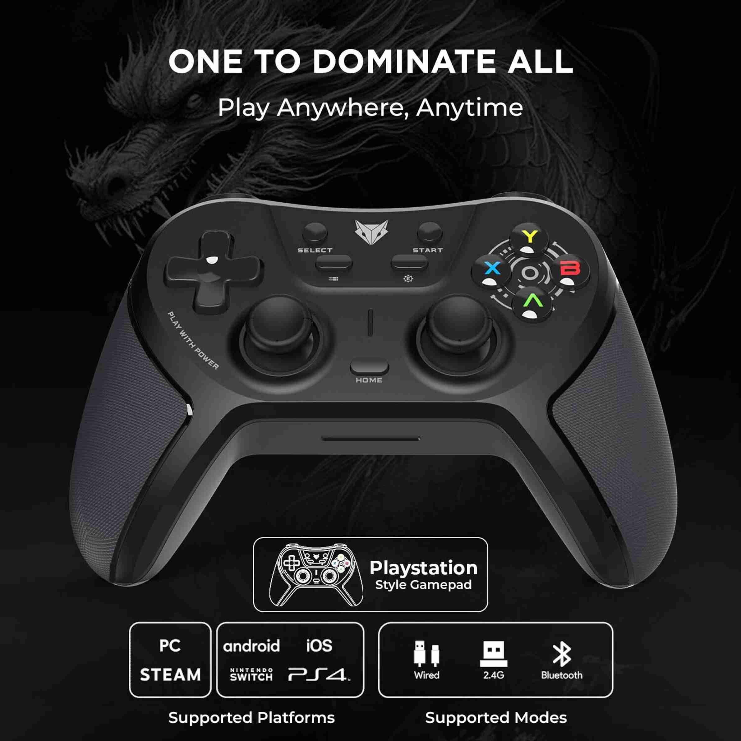EVOFOX One S Universal 3-Mode Wireless & Wired Gamepad - EVOFOX ...