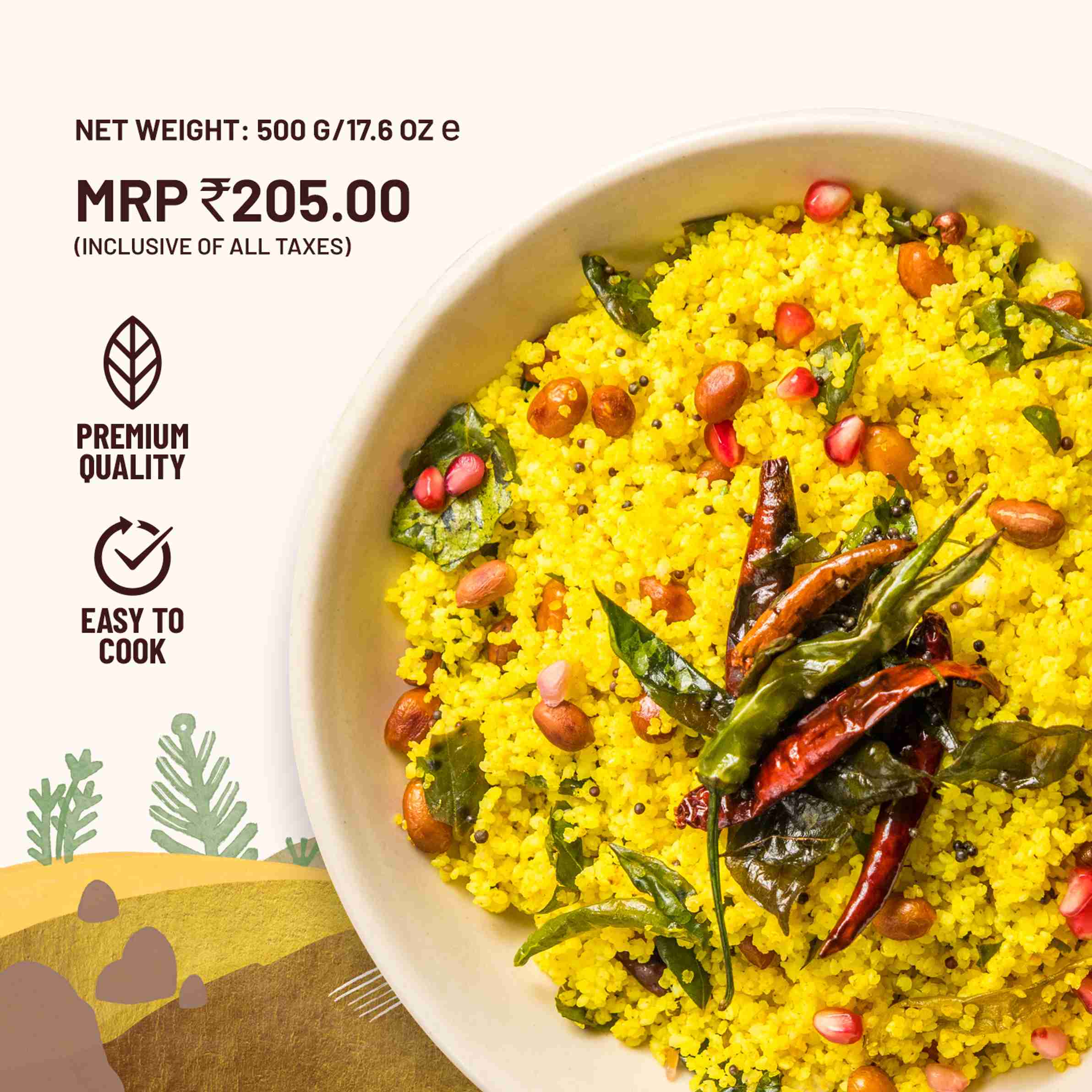 Millé: A Supergrain Co. Whole Grain, Kangani, Gluten Free, High Plant ...