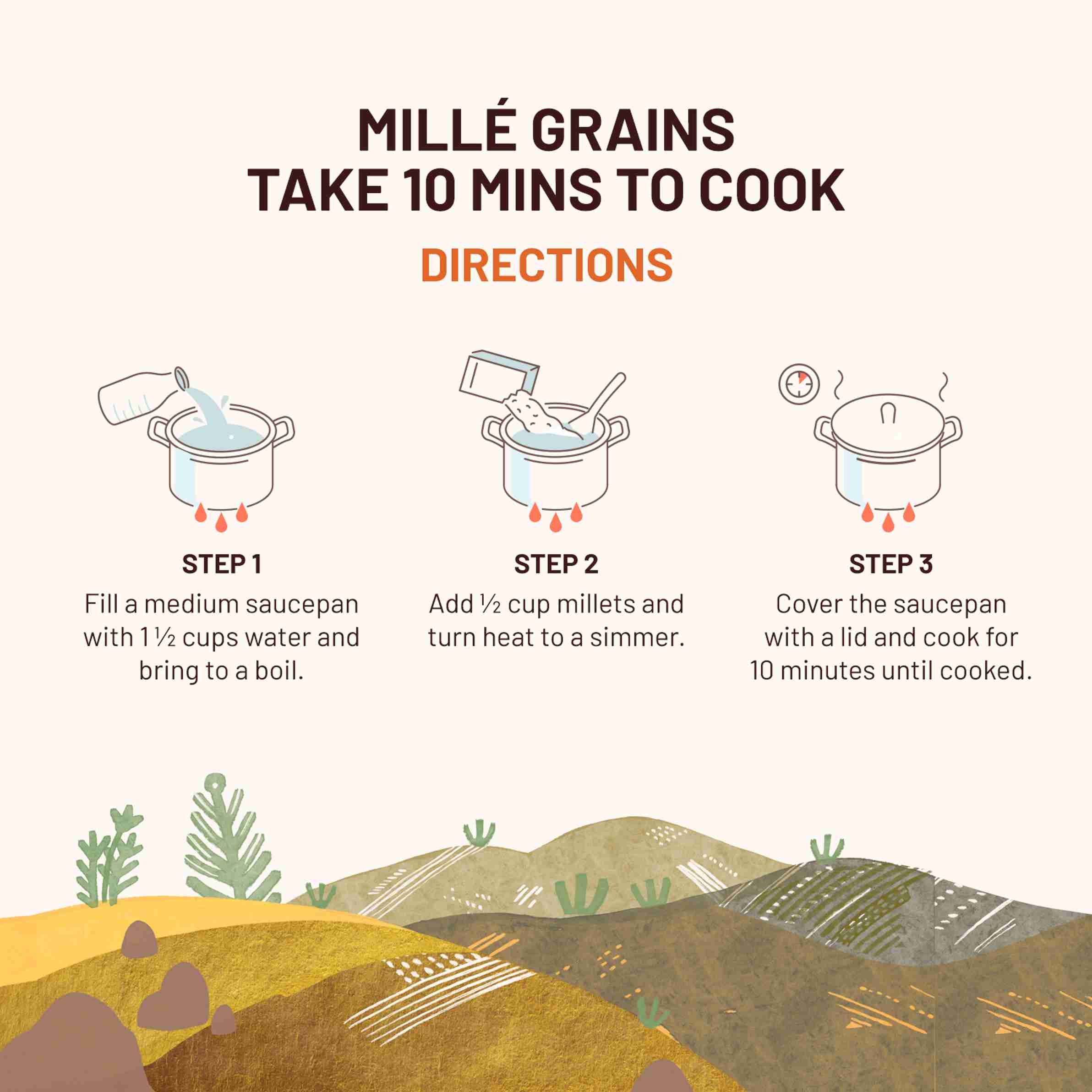 Millé: A Supergrain Co. Whole Grain, Kangani, Gluten Free, High Plant ...