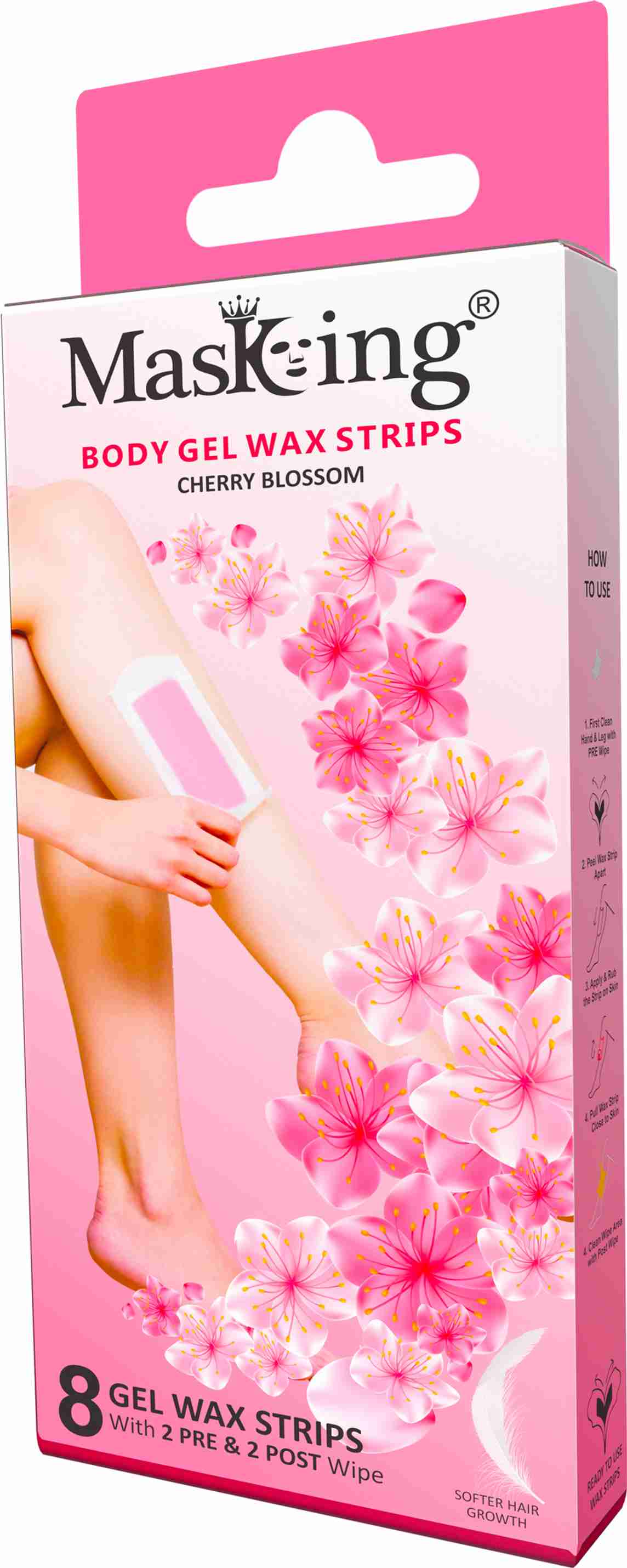 MasKing Body Gel Waxing Kit for All Skin Types Strips - Price in India ...