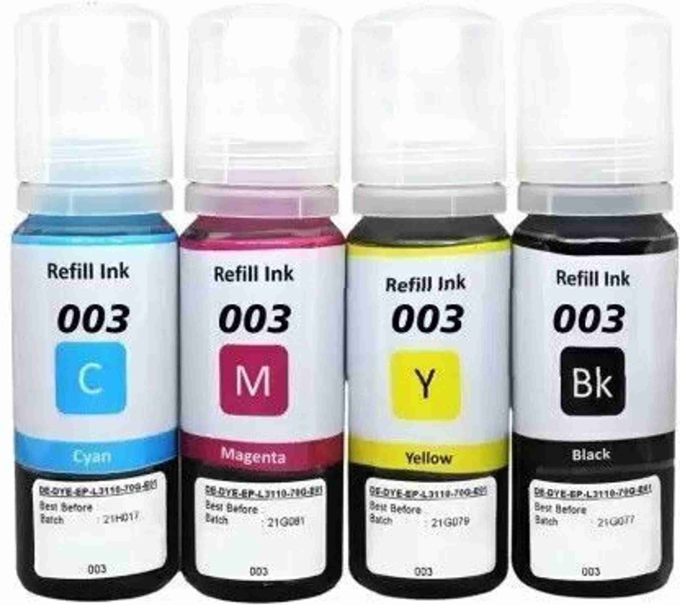ABN Color Combo Pack In Black + Tri Color Combo Pack Ink Bottle - ABN ...