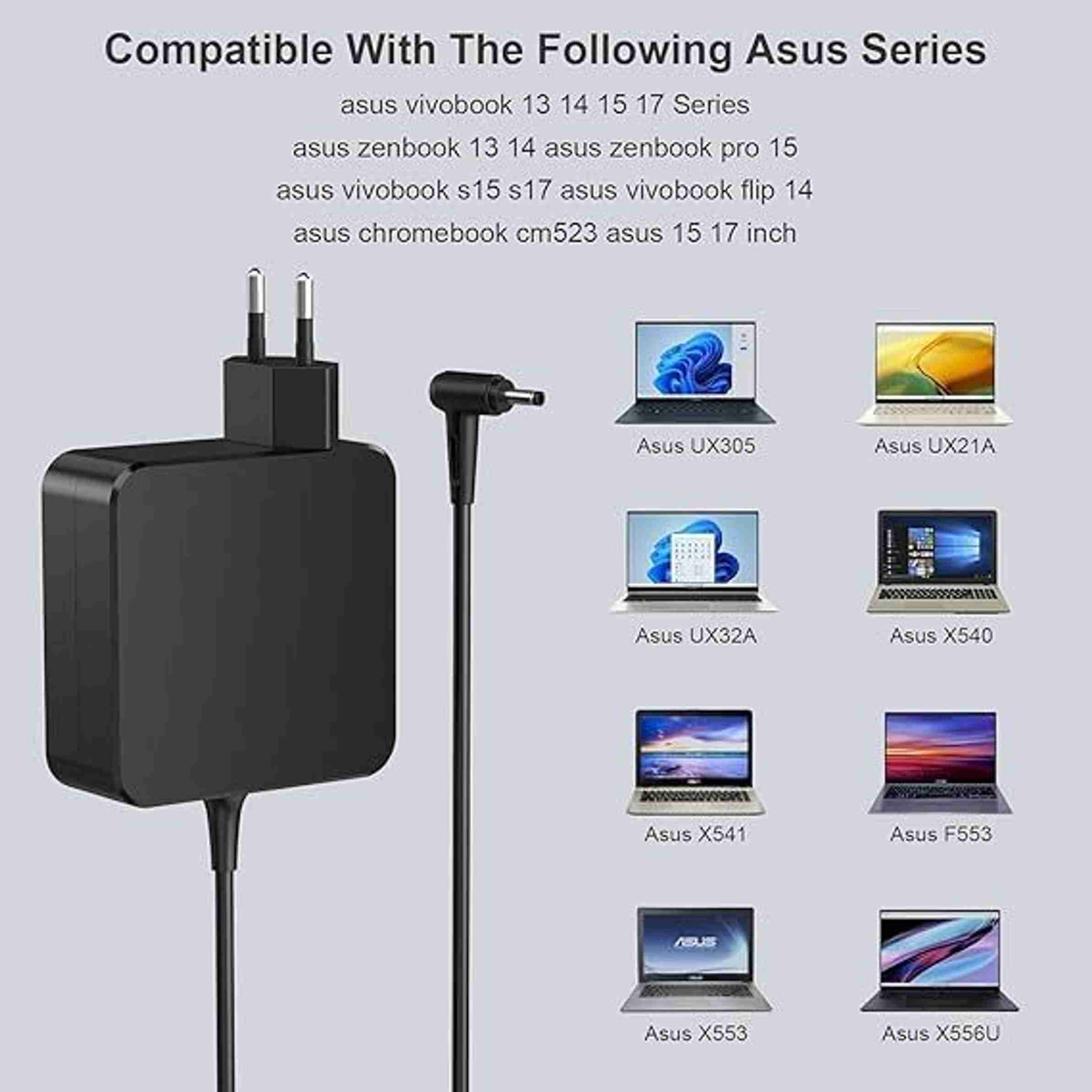 Heontech 19V 2.37A For A-SUS F402BA F402B F402 F510UA F510U F510 F553 ...