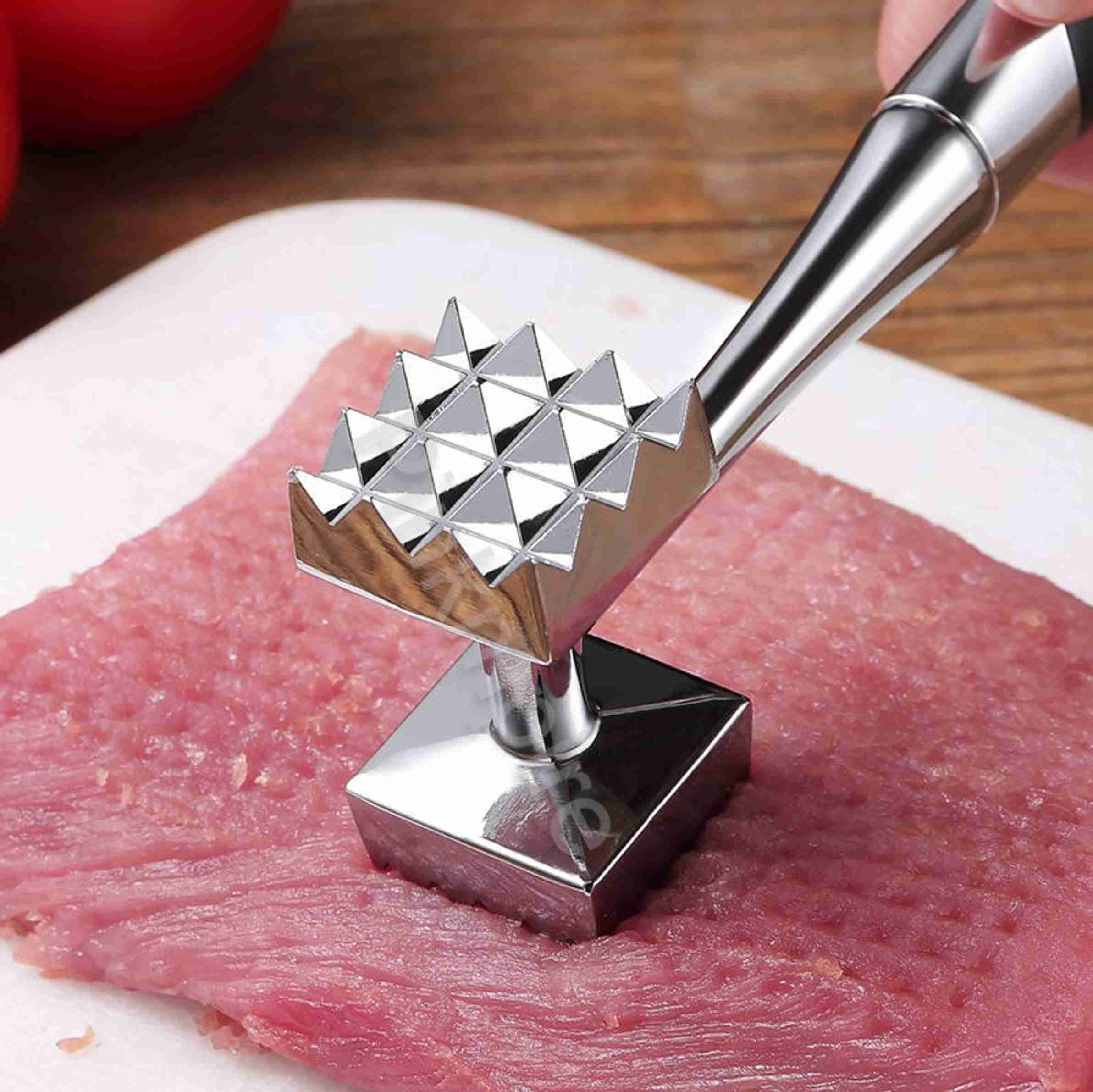 Pinkmpire Dual-Sided Chicken Meat Tenderizer Hammer Pounders Rubber ...