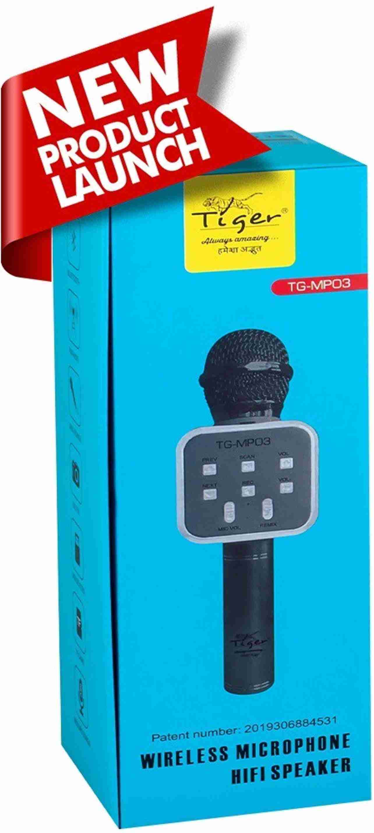 TIGER TGR-MP03 Bluetooth Speaker wih Mic Support Tf card, BT ...