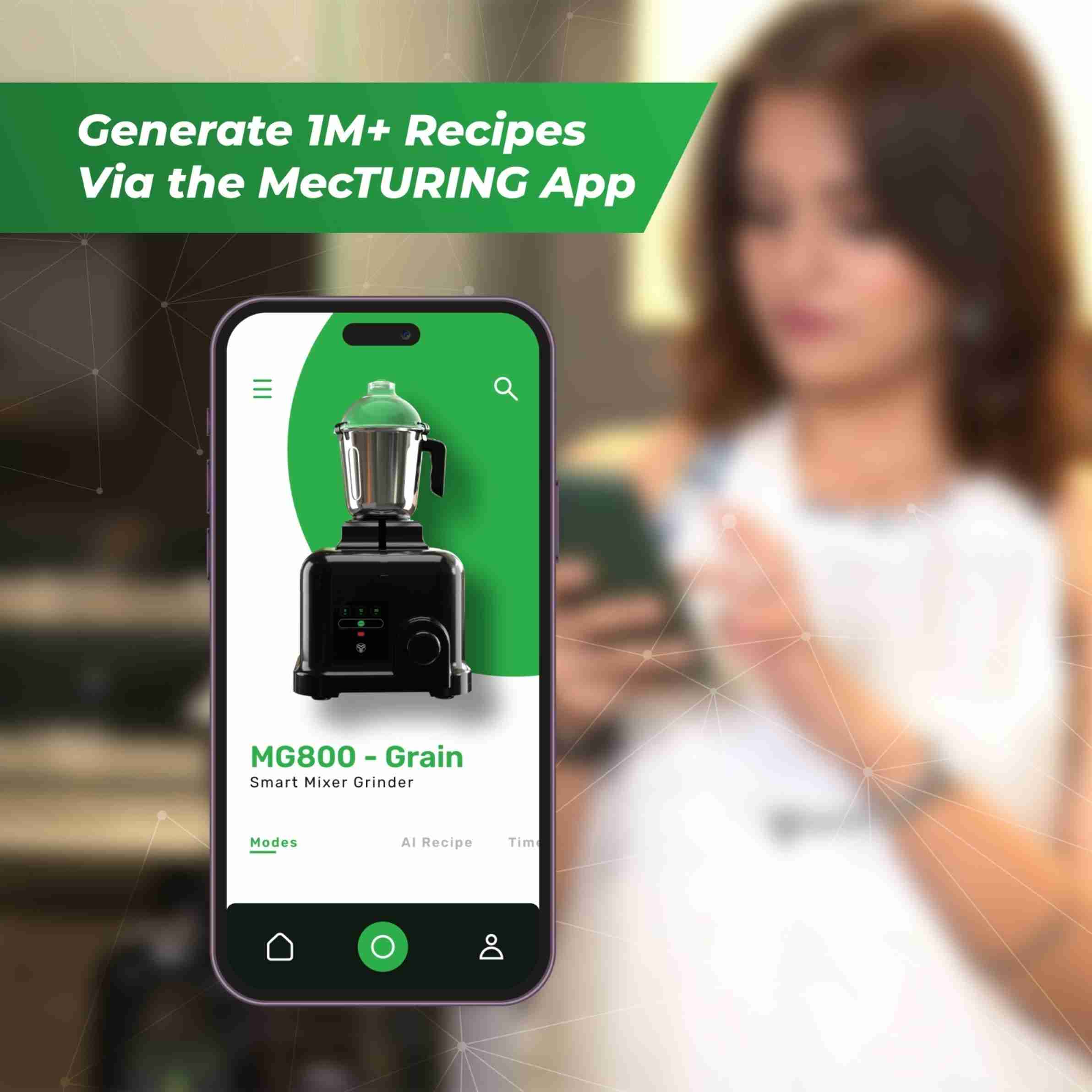 MecTURING , Cyclone grinding technology, 4 smart modes, mobile app ...