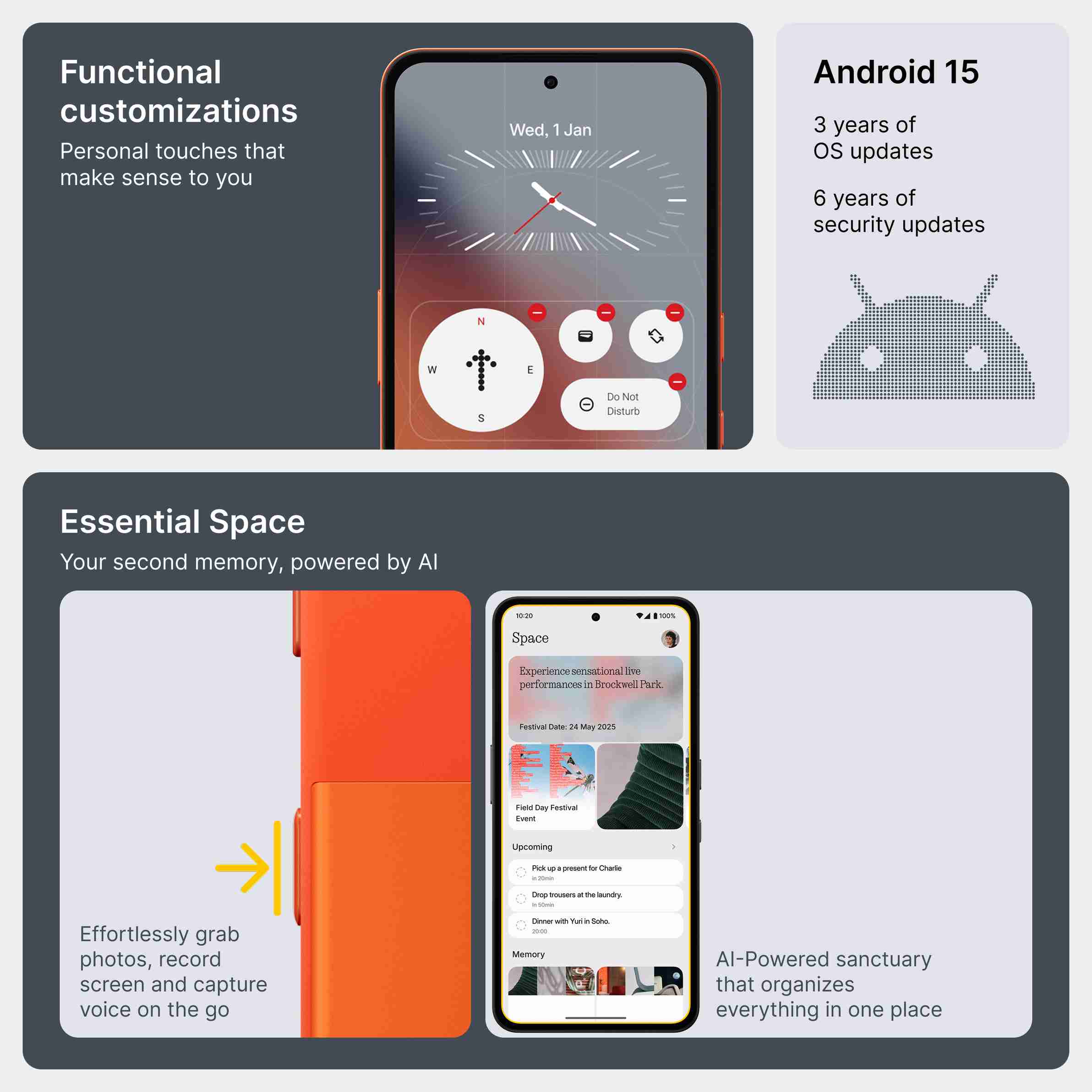 CMF by Nothing Phone 2 Pro ( 128 GB Storage, 8 GB RAM ) Online at Best ...