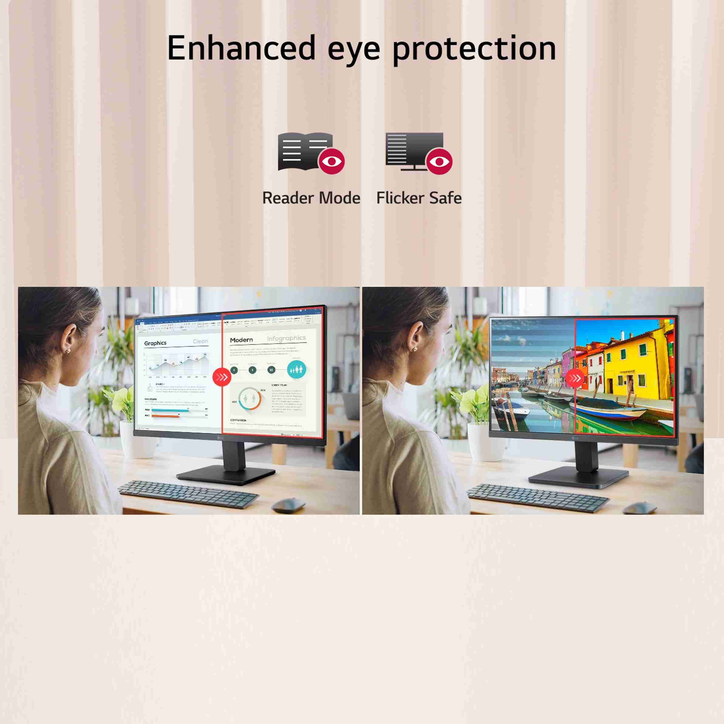LG 60.45 cm (24 inch) Full HD IPS Panel with 3-Side Borderless Display ...