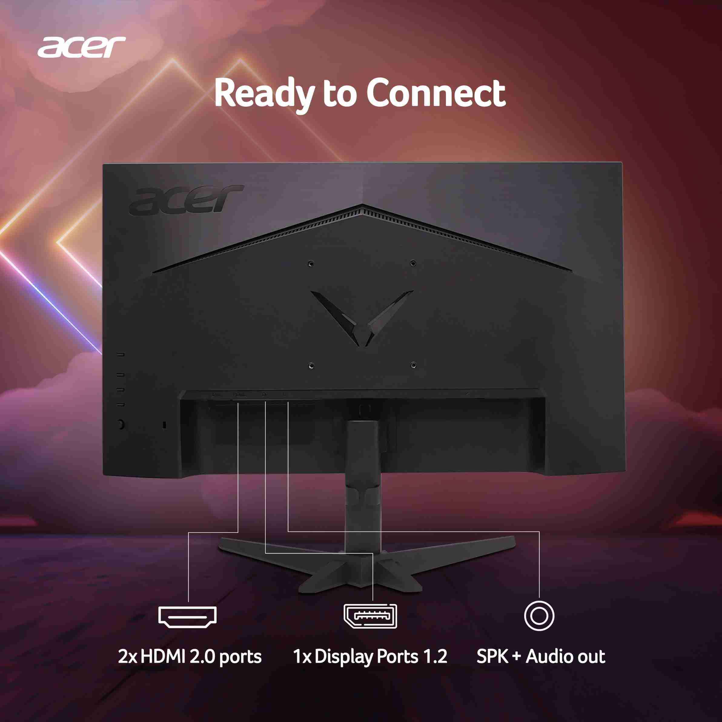 Acer Nitro 60.45 cm (24 inch) Full HD LED Backlit IPS Panel with sRGB ...