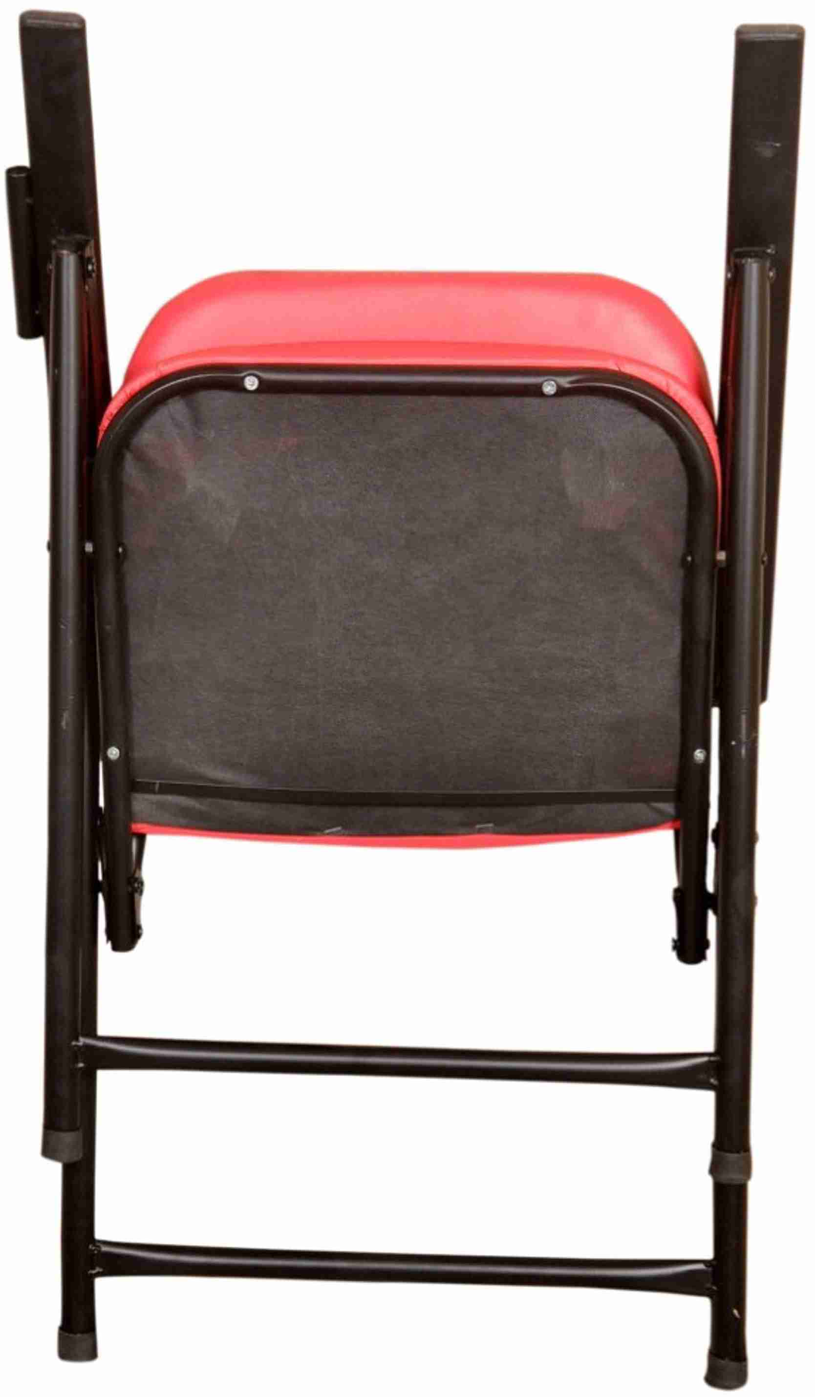 FURNIMAX Leatherette Folding Study Chair With Cushion & Adjustable ...