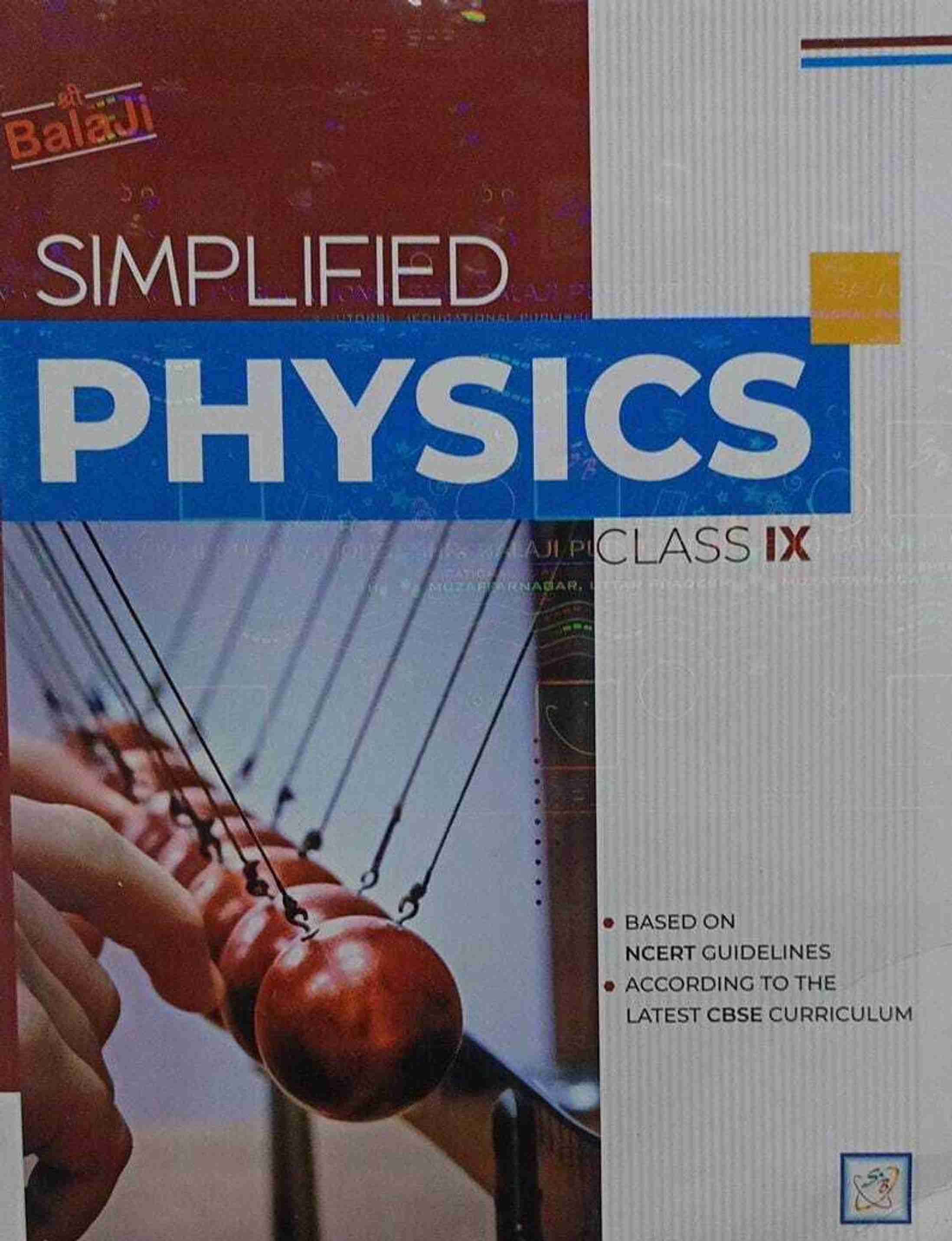 SHRI BALAJI SIMPLIFIED PHYSICS & CHEMISTRY CLASS - 9th ( BASED ON NCERT ...