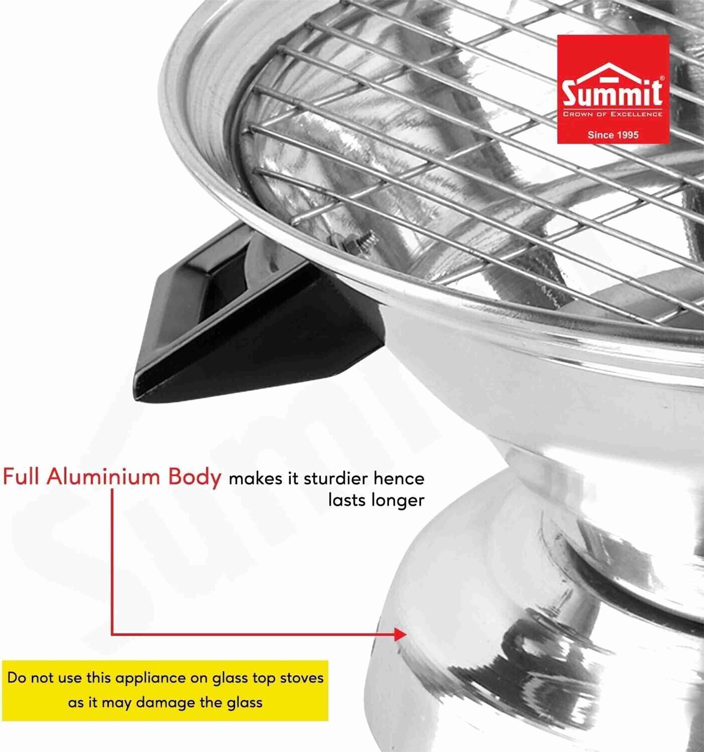 SUMMIT Gas Tandoor Elite | Aluminium Base | Jumbo Size | Multipurpose ...