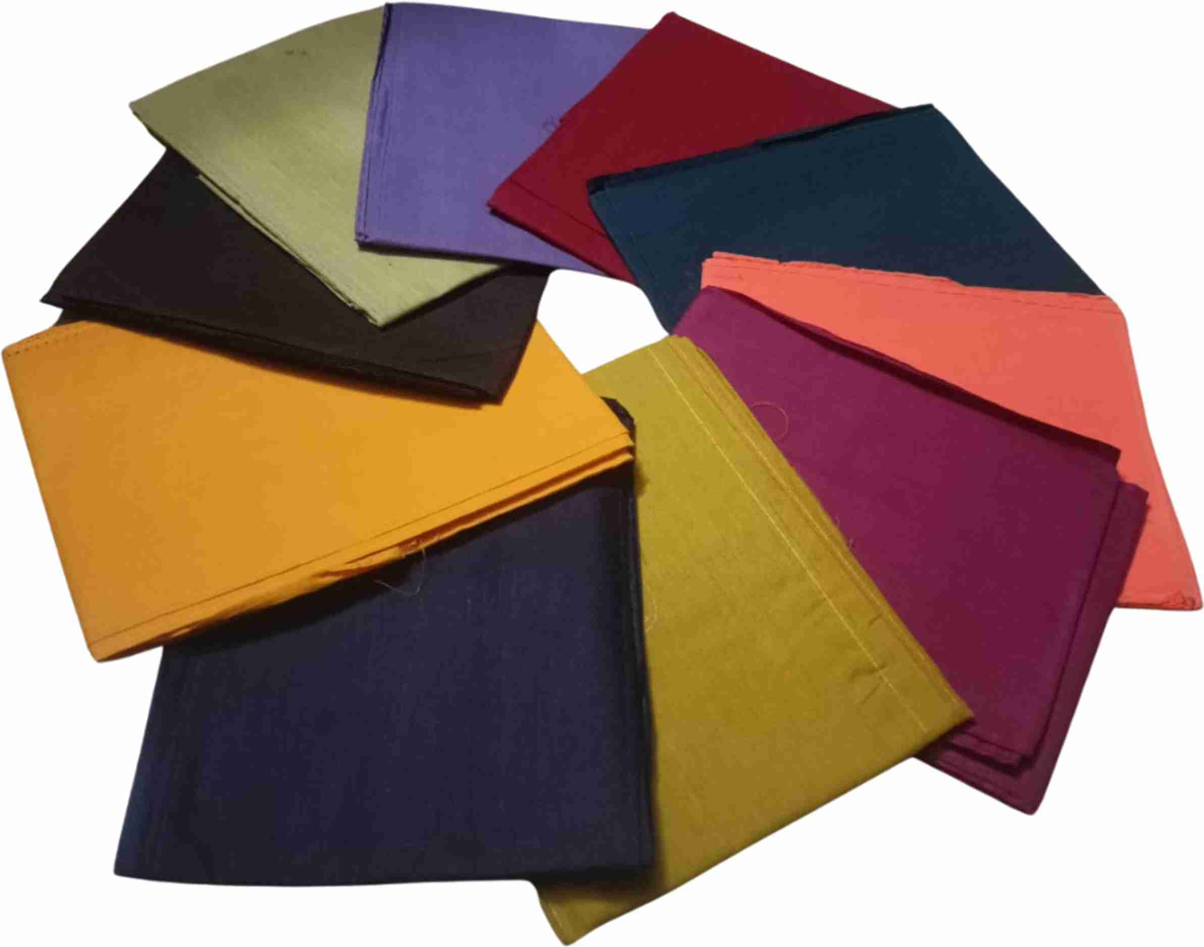 KAJPRA Saree fall mulitcolor 10 F20 Cotton Blend Saree Falls Price in ...