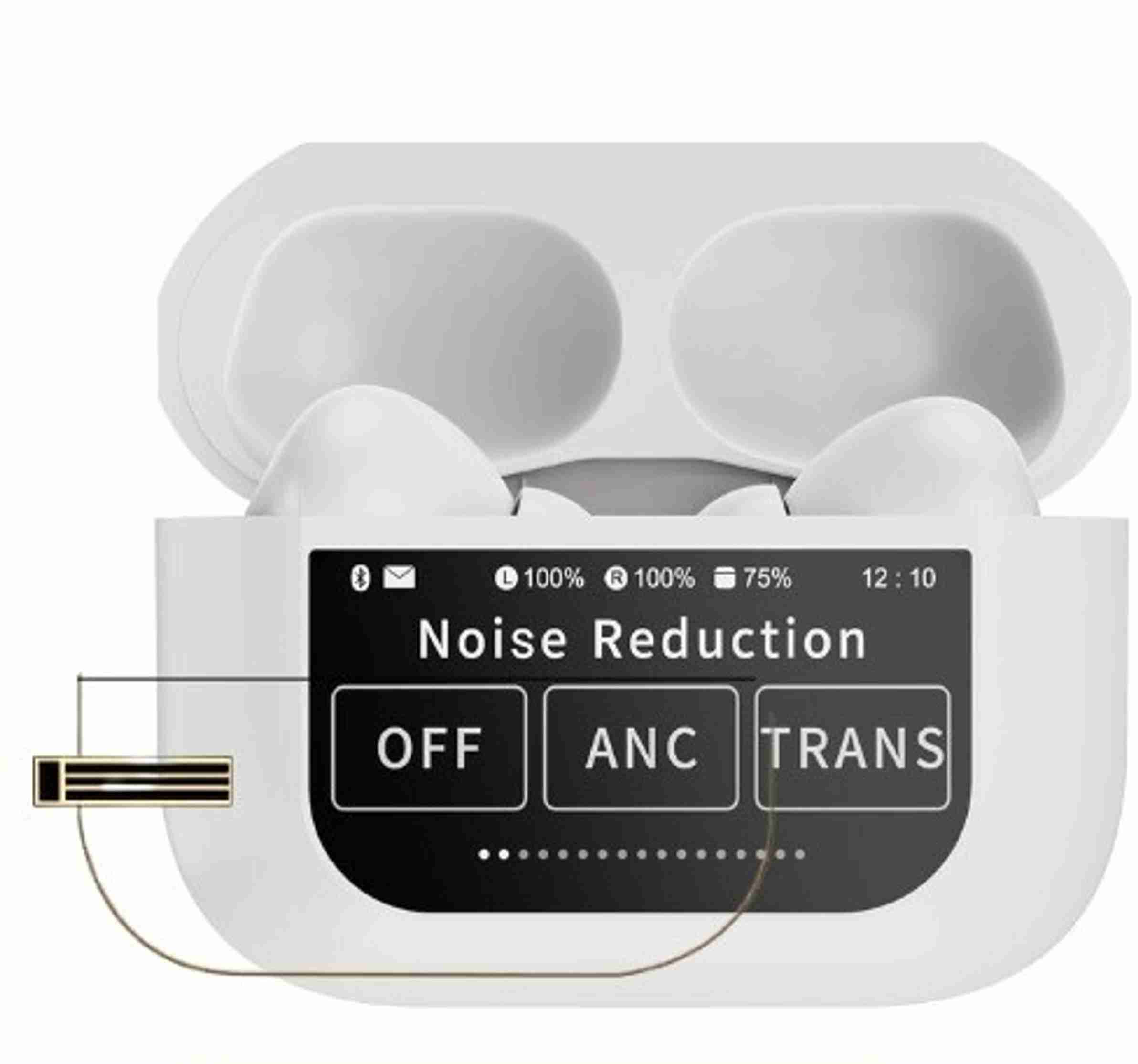 Earbuds VD Nano Glass for Hammer Screen TWS with ANC + ENC Bluetooth ...