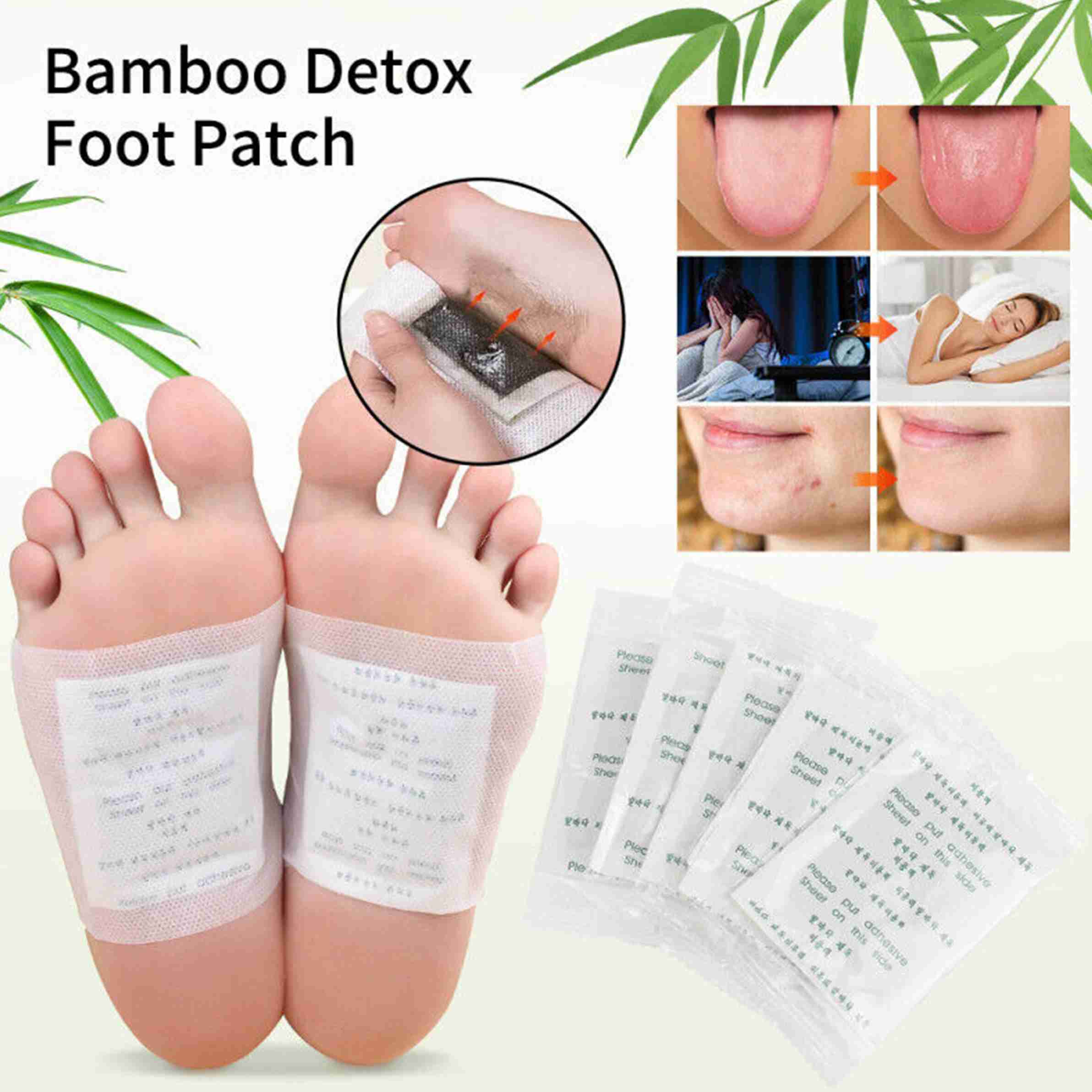 Dot.net Overnight Foot Pads for Pain Relief | Deep Detox Plaster ...