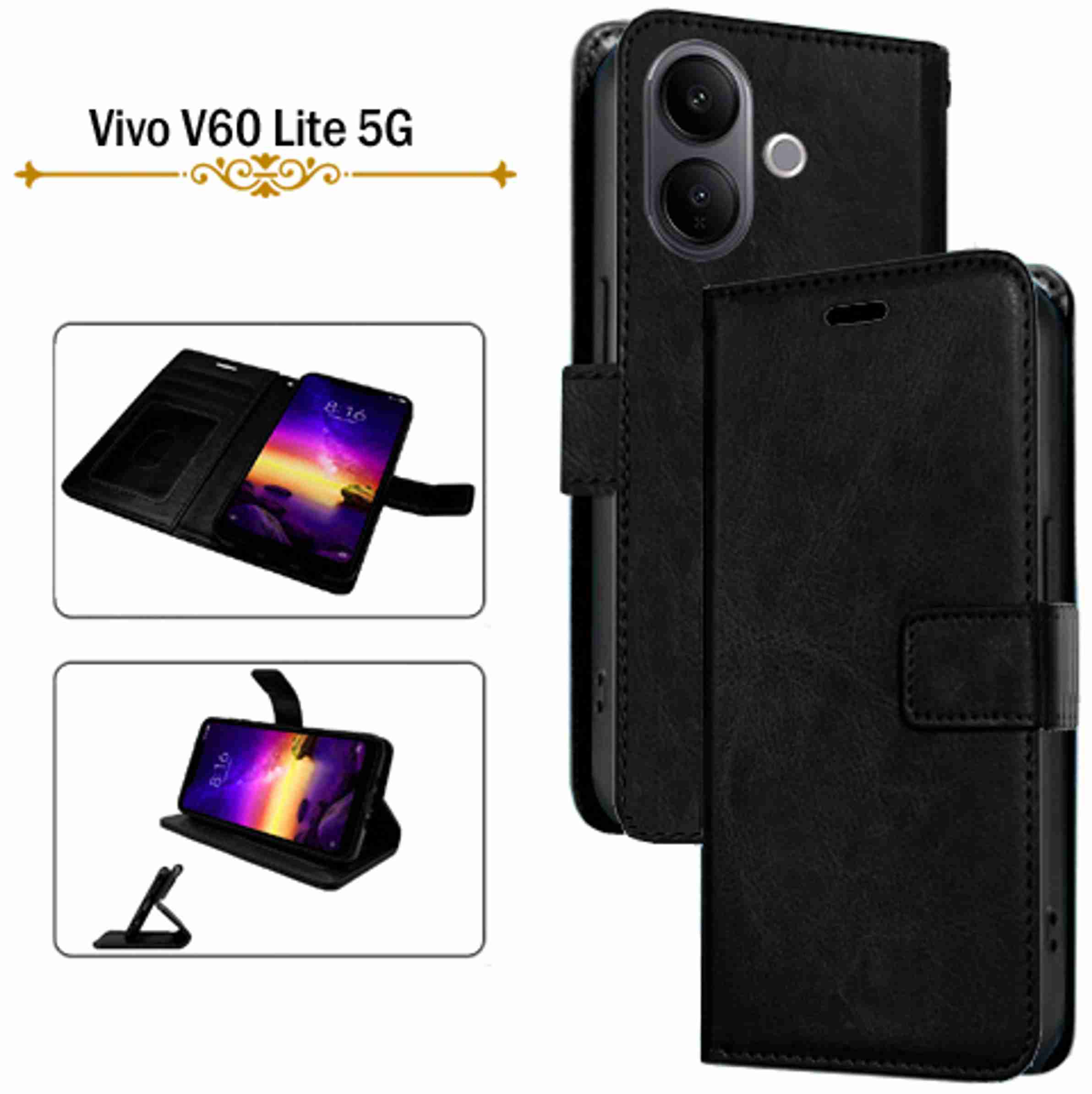 PARGO Flip Cover for Vivo V60 Lite 5G - PARGO : Flipkart.com