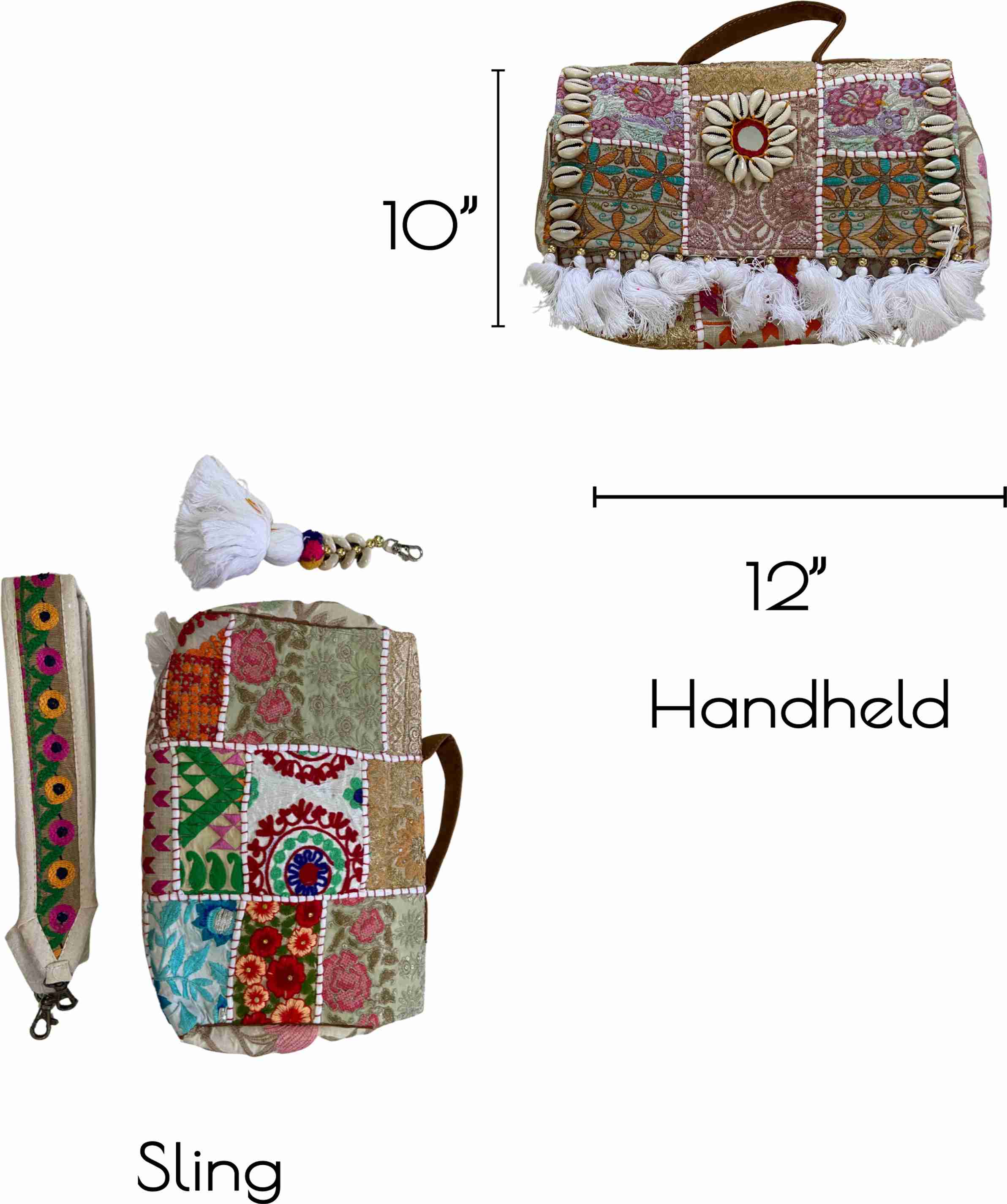 Banjara Bags White Sling Bag Ruhi White - Price in India | Flipkart.com
