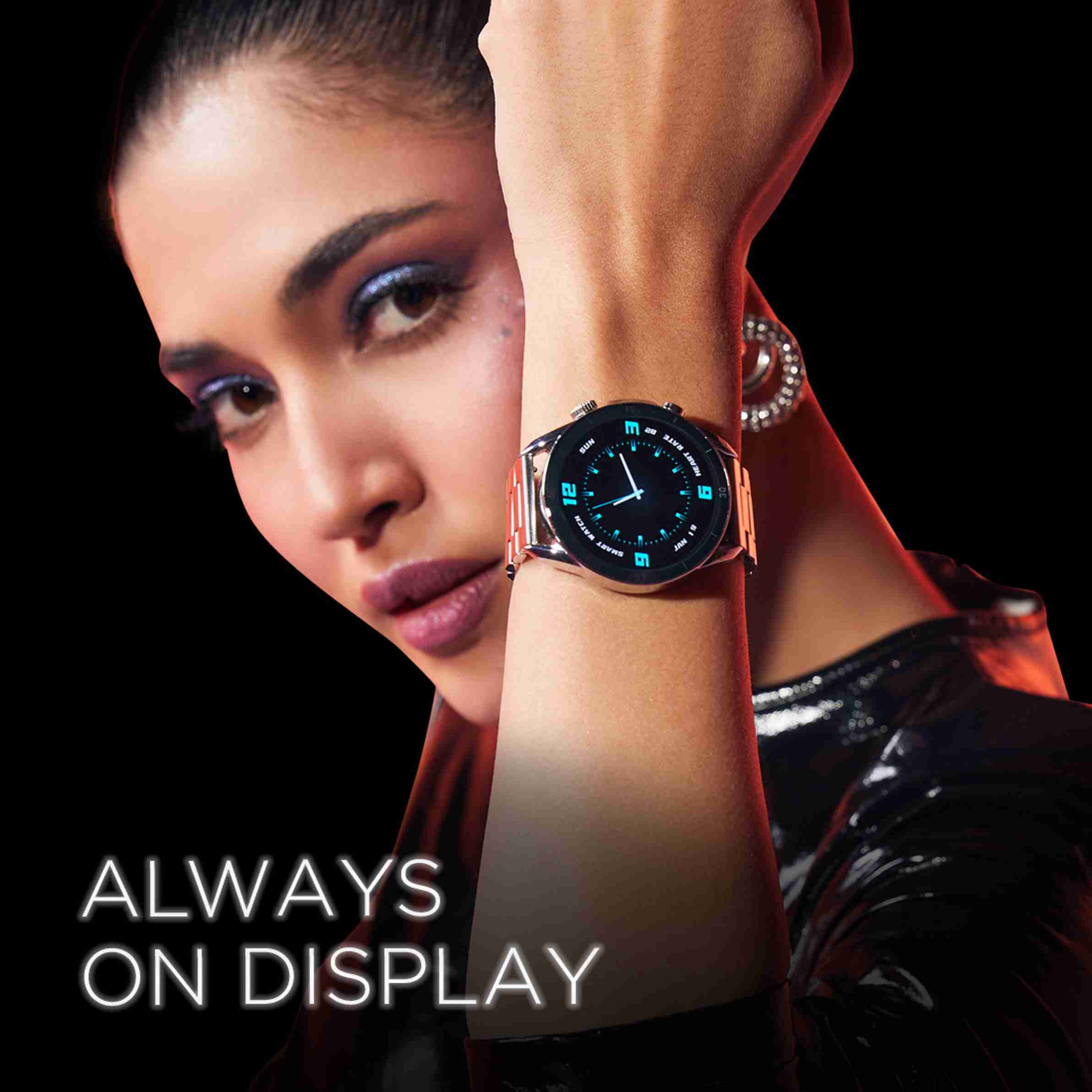 Fire-Boltt Legacy 36.3mm (1.43") AMOLED Display, Bluetooth Calling ...