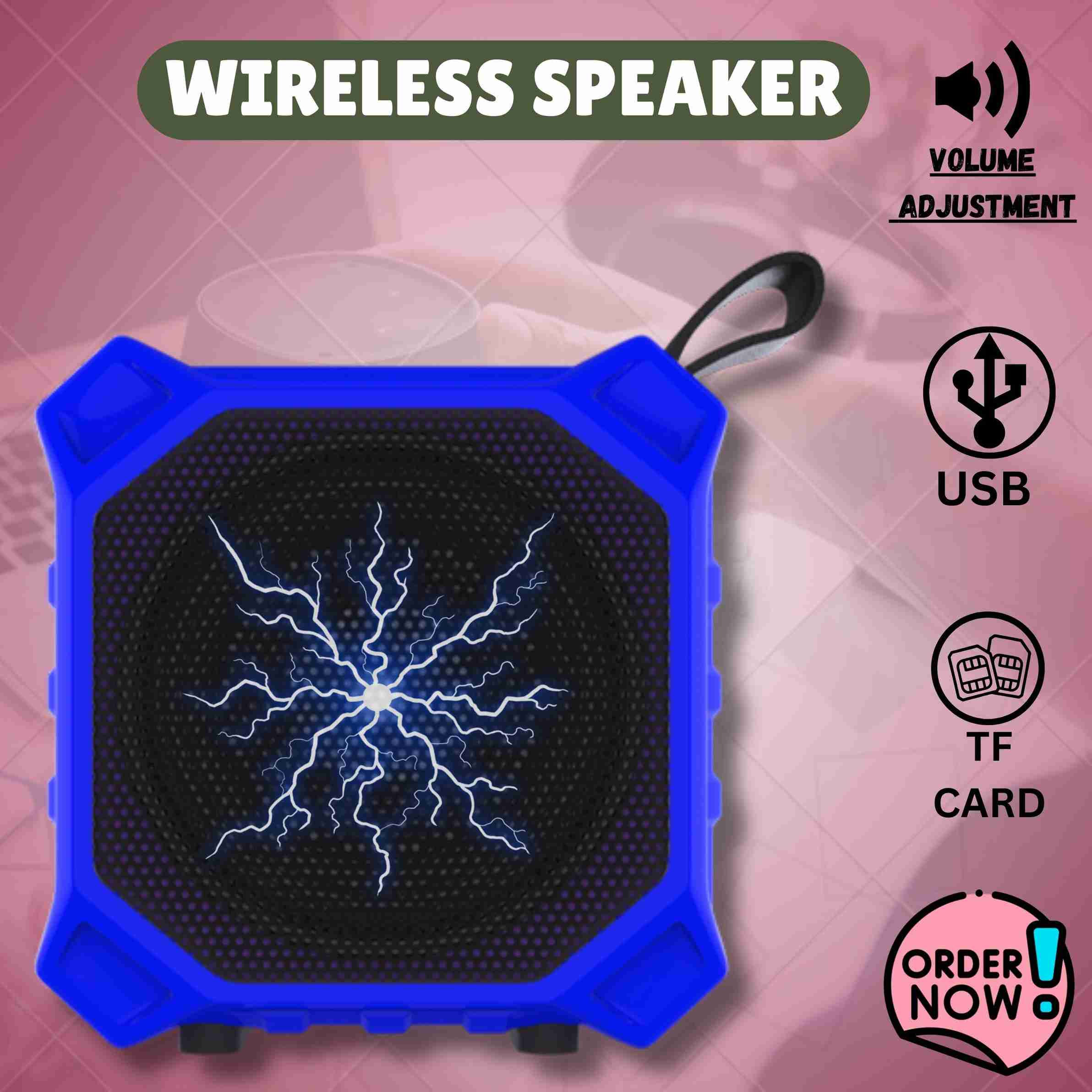 Buy GUGGU Baby (PORTABLE BLUTOOTH DESKTOP SPEAKER) With Dynamic Thunder ...