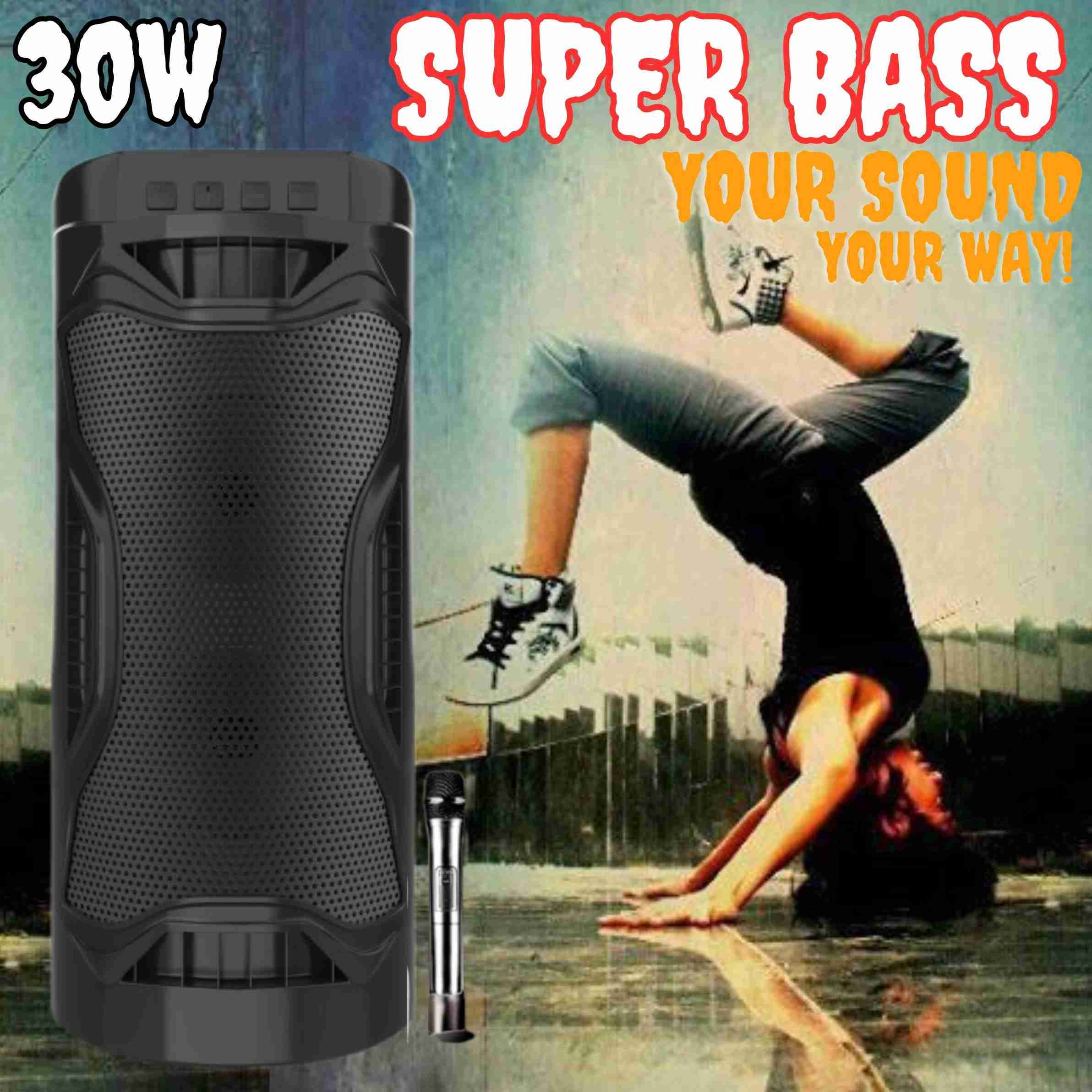 Buy REGENTECOM Bubble (WIRELESS BLUETOOTH PARTY SPEAKER)With Wire Mic & Crystal Clear SoundV87 ...