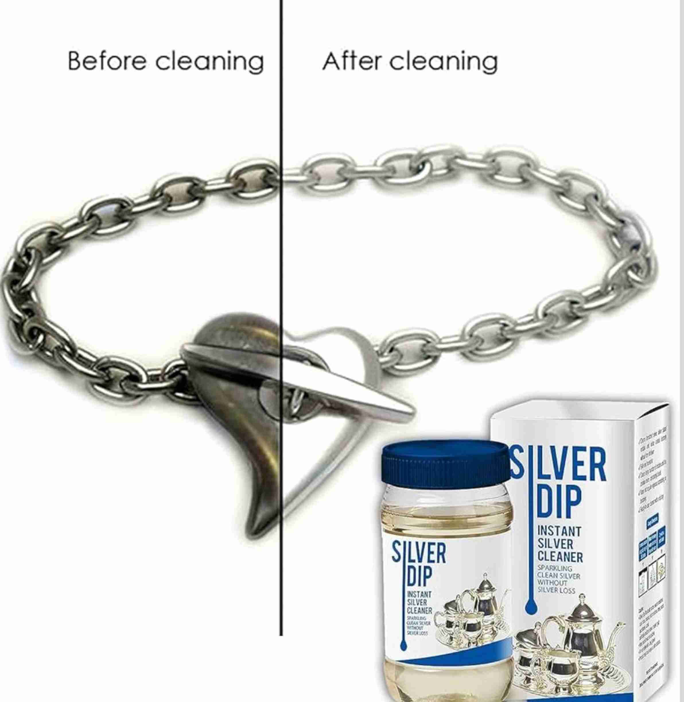 SIMESTICH Instant Silver Cleaner Solution for Sparkling Shine and ...