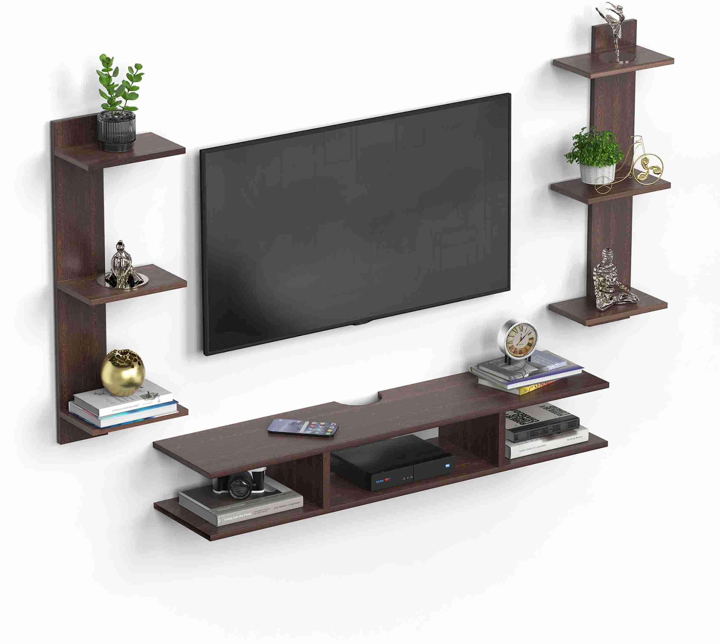 BLUEWUD Estoye Mini Engineered Wood TV Entertainment Unit Price in ...
