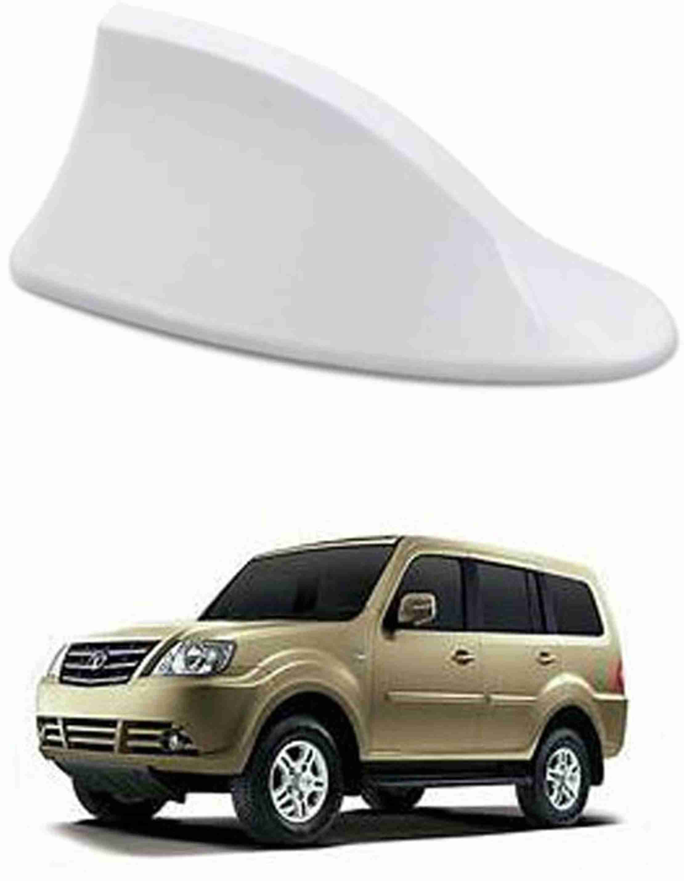 FKOK Car Shark Fin Antenna (White) For Sumo Grande Satellite Vehicle ...
