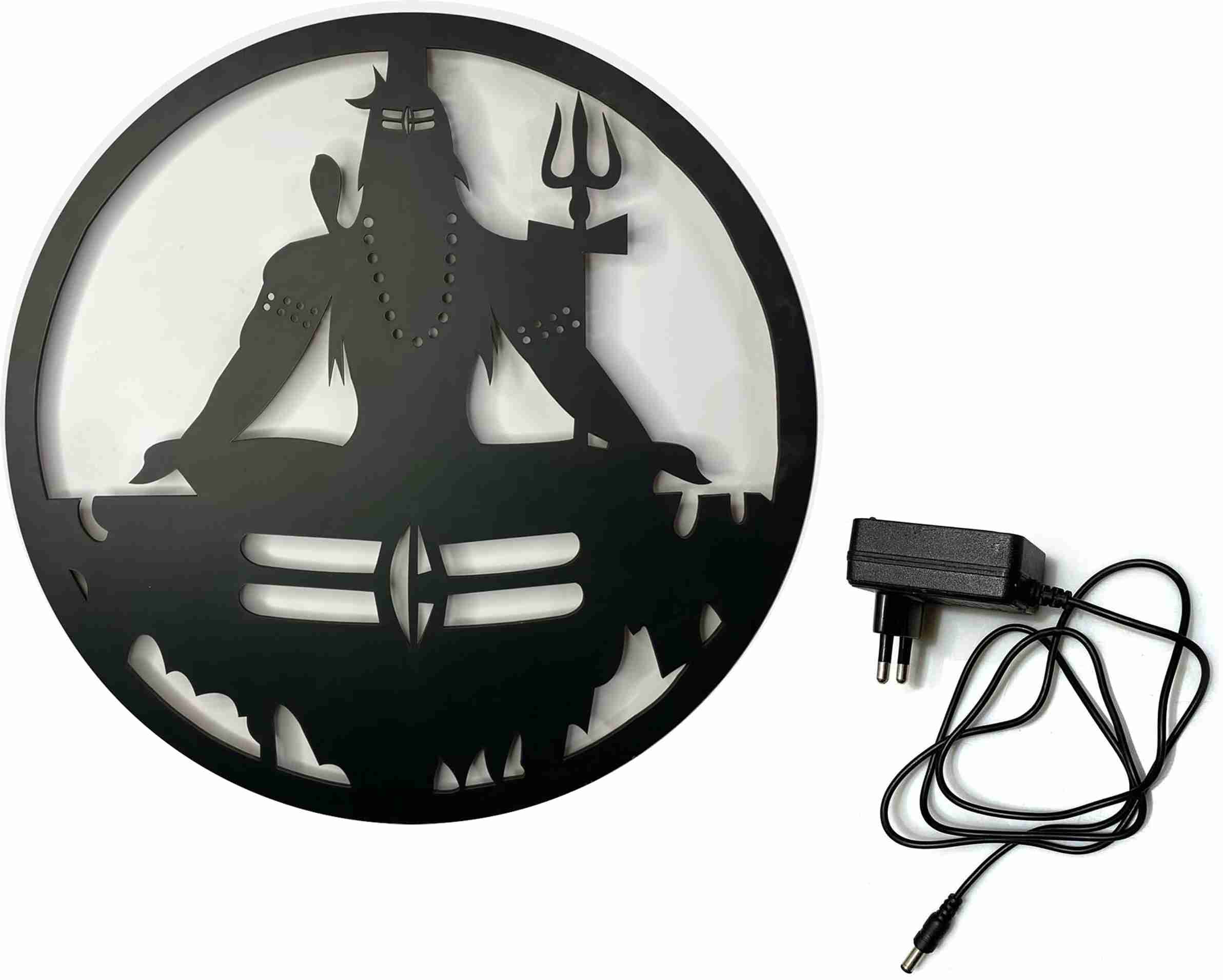 XAZE CRAFT Lightning Lord Shiva LED Wall Decor Price in India - Buy ...