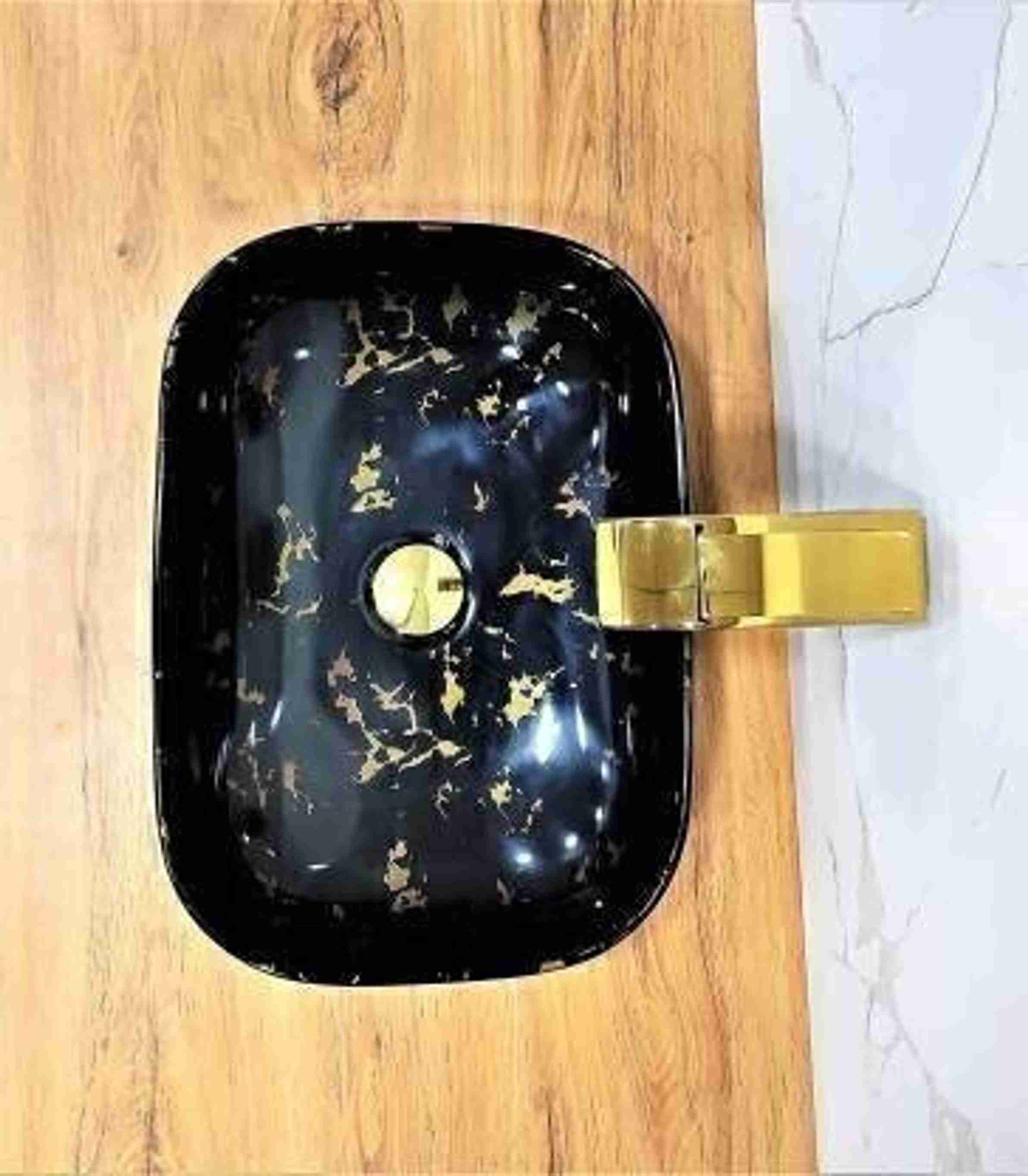 Joyo Cera Art Wash Basin Countertop, Tabletop Ceramic Bathroom Sink ...