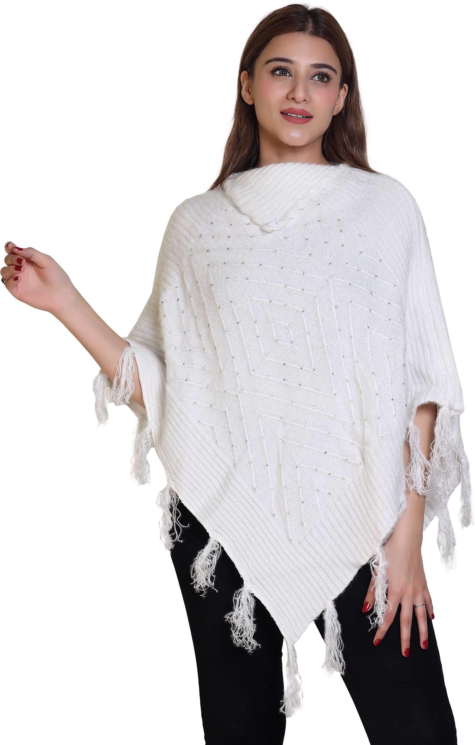 Women Ponchos - Shop Ladies Ponchos Online in India | Shopsy
