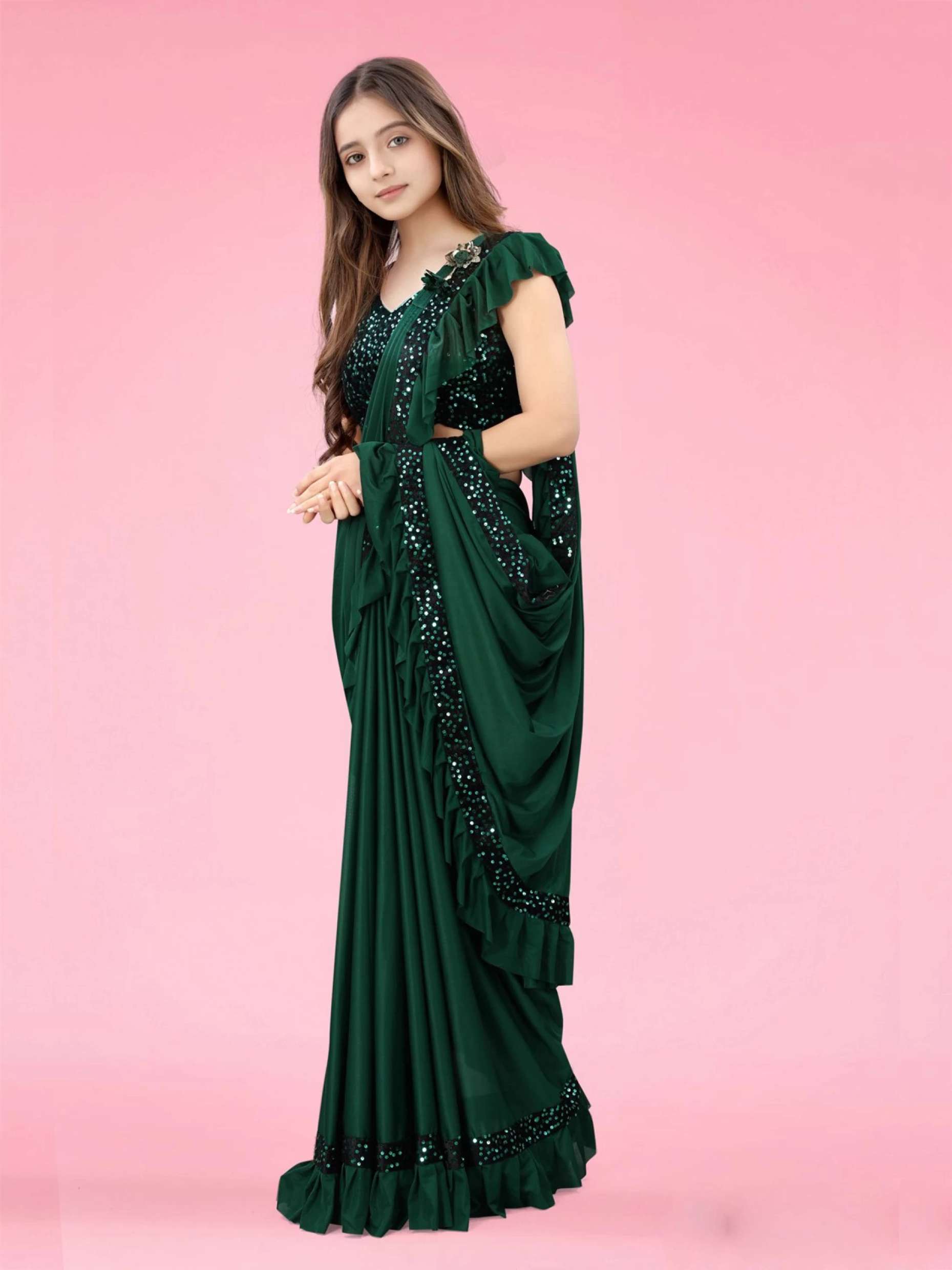 Girls Sarees - Buy Designer Saree for Girls Online in India | Shopsy