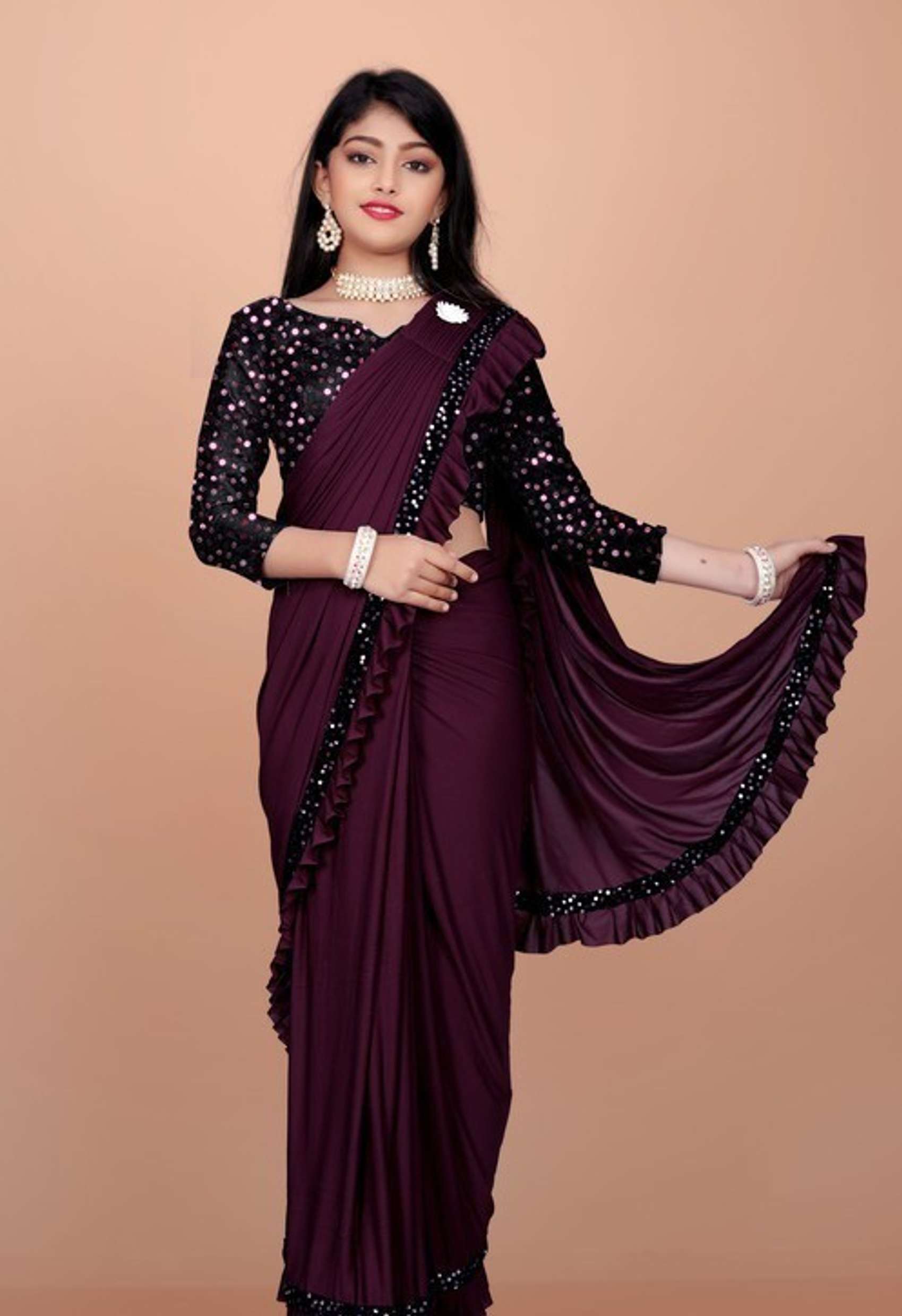Girls Sarees - Buy Designer Saree for Girls Online in India | Shopsy