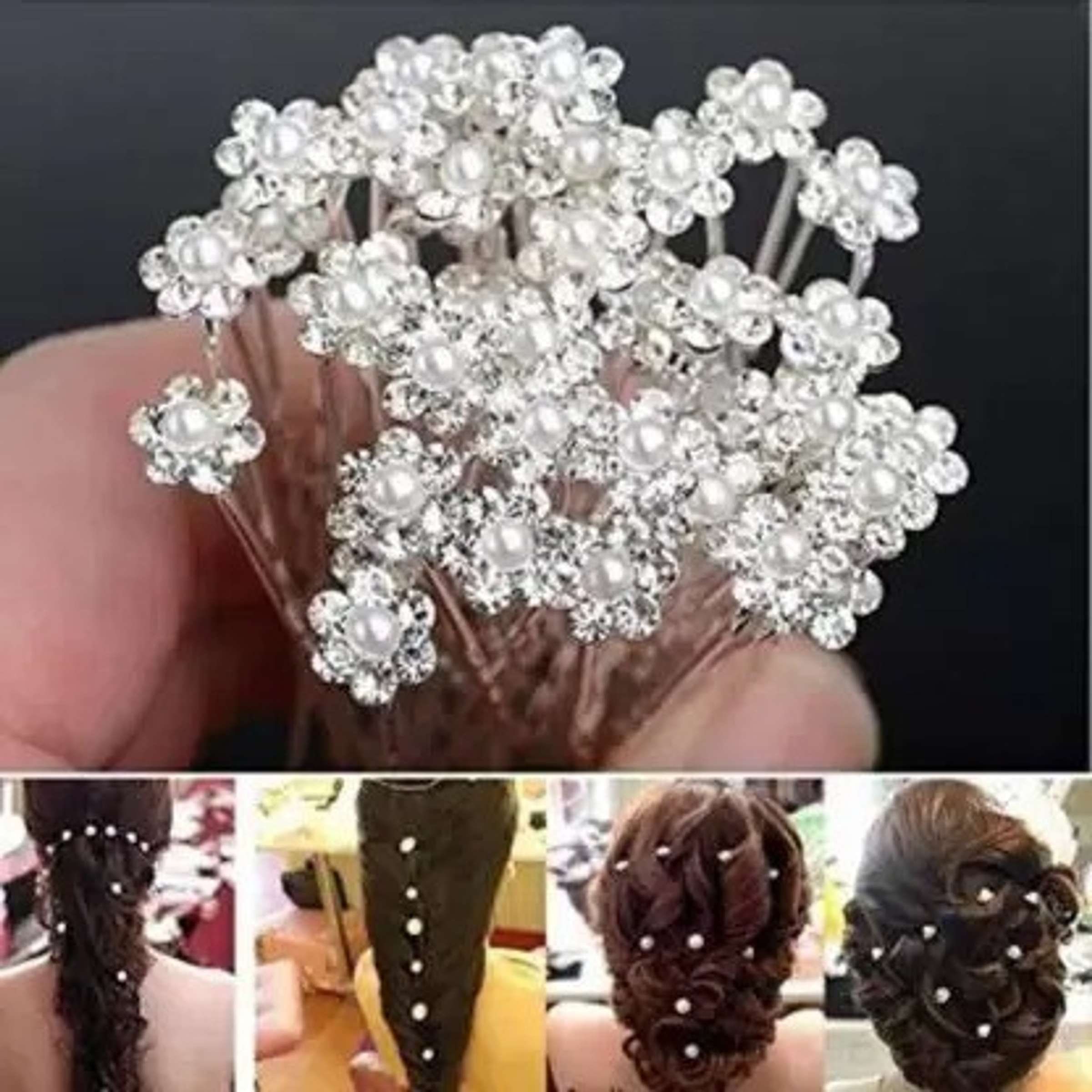 Hair Pins - Buy Stylish Hairpins for Hair Online | Shopsy