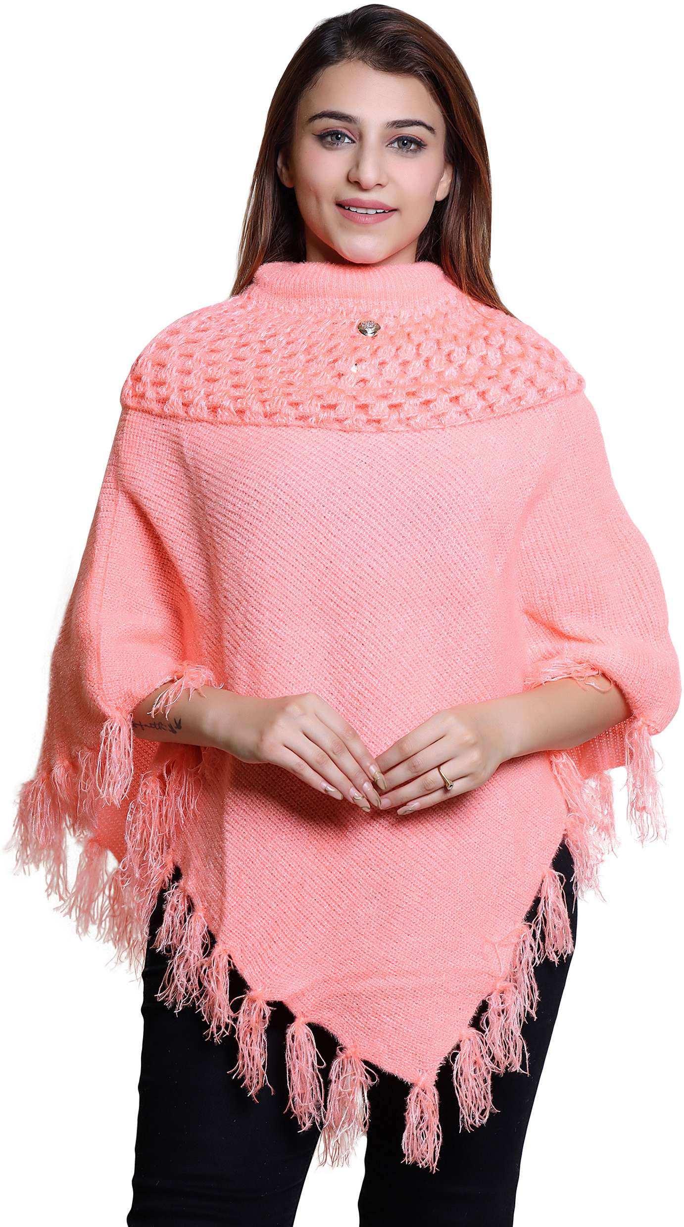 Women Ponchos - Shop Ladies Ponchos Online in India | Shopsy