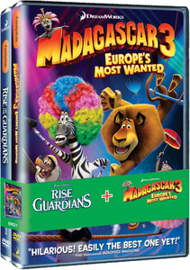 Madagascar 3 Dvd Poster