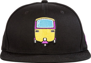 URBAN MONKEY Solid Snapback Cap - Buy Multi, Black URBAN MONKEY Solid ...