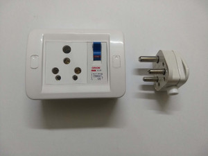 ac power socket with mcb