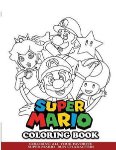 coloring book super mario