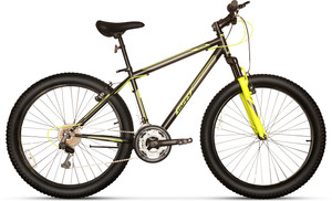 Huffy Region 3.0 Bike For Adults Black & Yellow 26 T (inch) Mountain ...