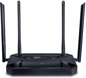 iBall 1200M Mesh Gigabit WAN Dual Band AC Wireless Router 2.4 GHz, 5 ...